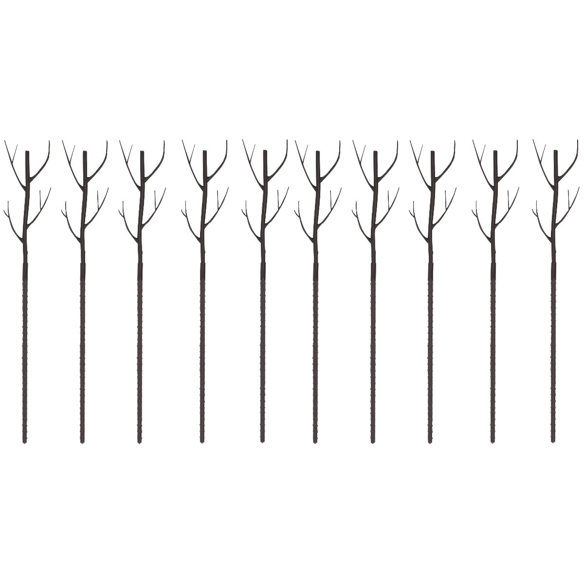 MLINS 10 Sets Garden Plant Climbing Pole Potted Plant Support Garden ...