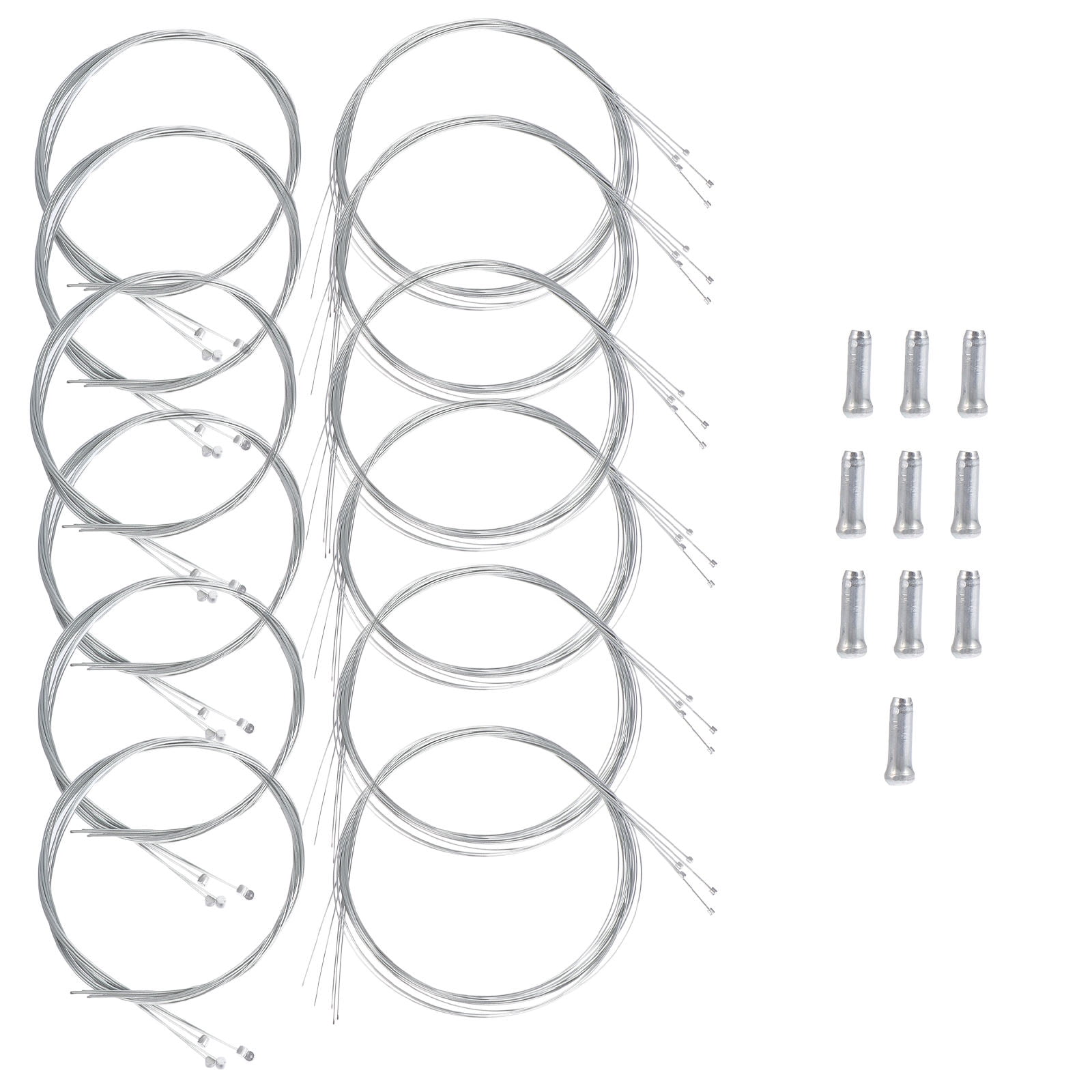 MLINS 10 Sets Mountain Bike Road Bike Brake Gear Shift Wire Core Wires ...