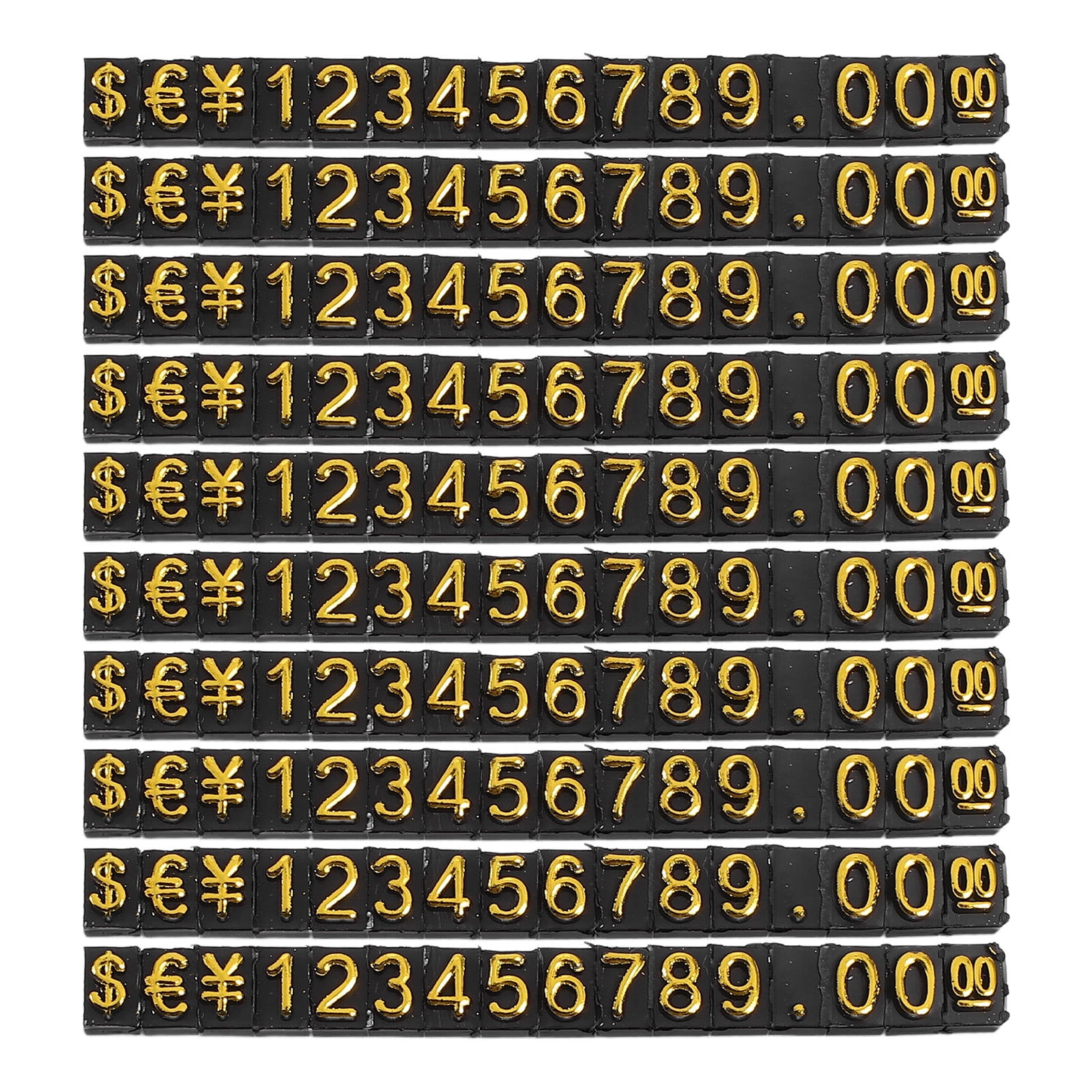 MLINS 10 Sets Price Tag Cube Small Sale Price Display Tags for Retail ...