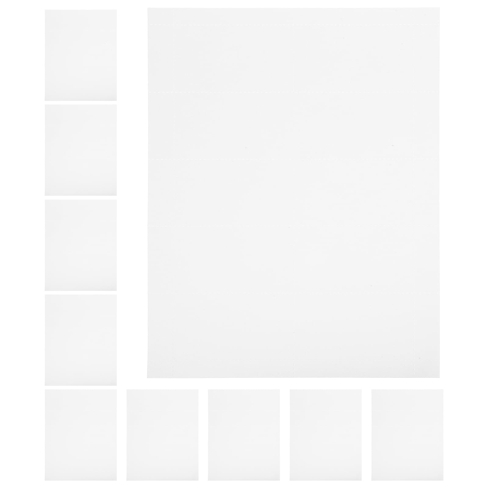 MLINS 10 Sheets Business Card Paper For Printer Printable Business ...
