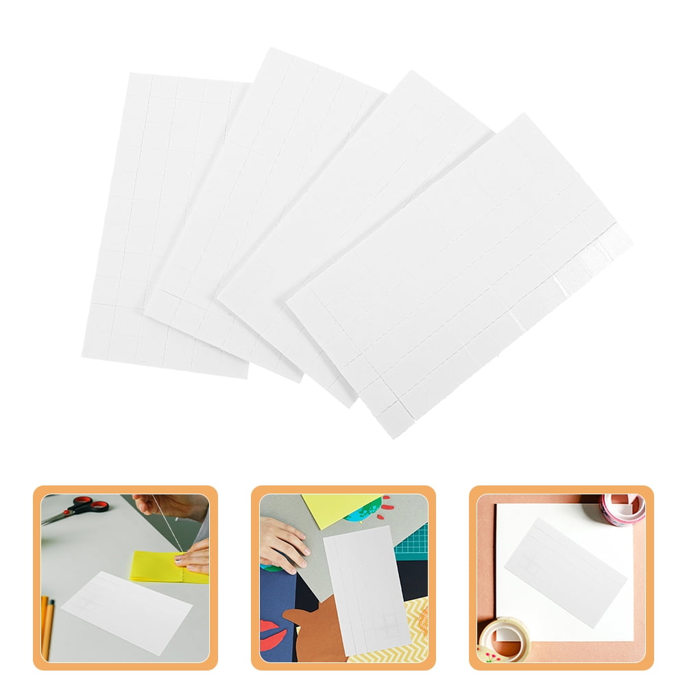 MLINS 10 Sheets Foam Dots Squares Dual-adhesive Foam Mounts for DIY ...