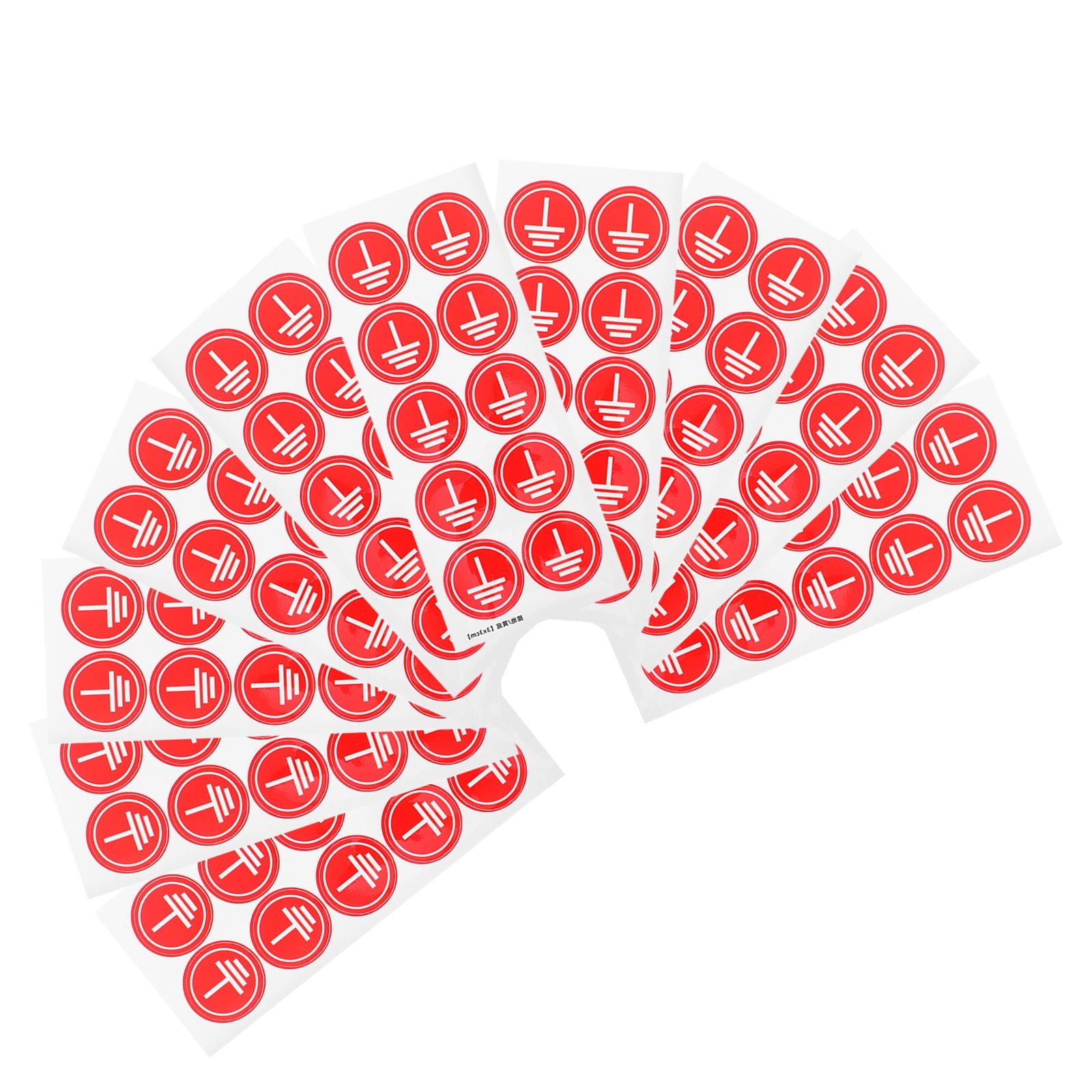 MLINS 10 Sheets Grounding Warning Decals For Electrical Warning Labels ...