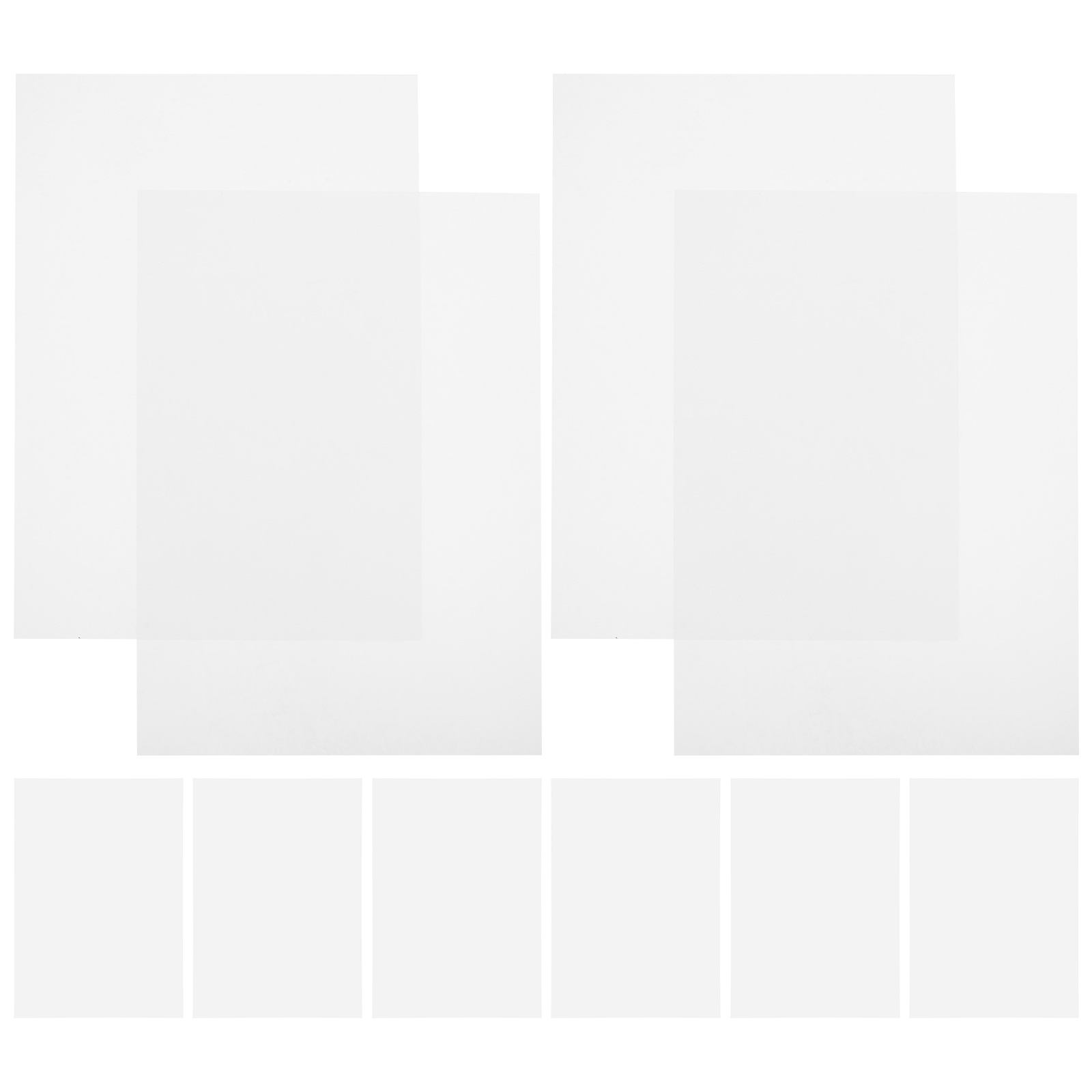 MLINS 10 Sheets Printable Sheets Printable Bookmark Sheet Frosted ...