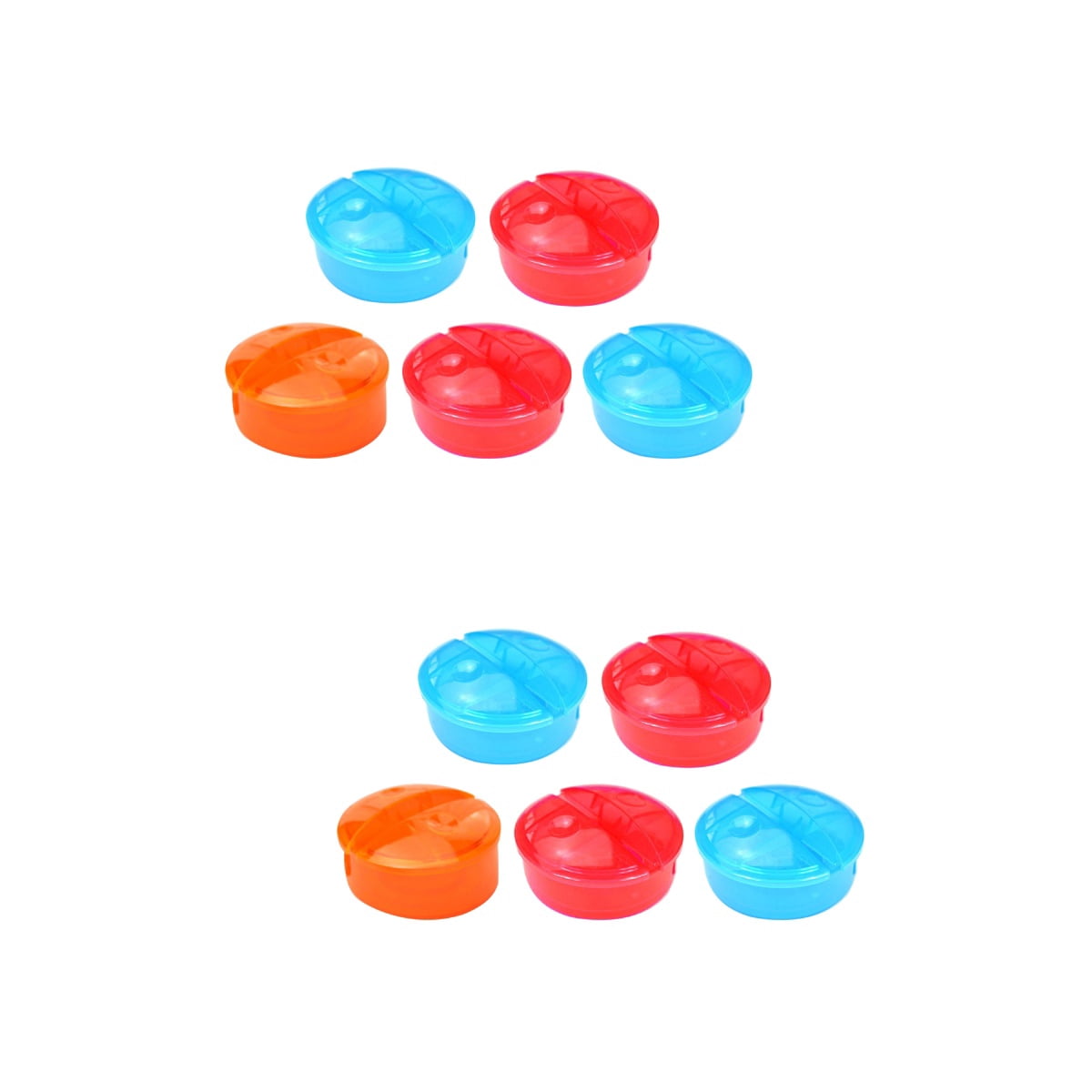 MLINS 10 pcs Earphone Telescopic Coilers Simple Cable Winder Portable ...