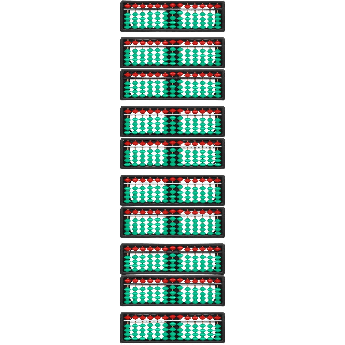 MLINS 10 pcs Retro Abacus 13-Column 5-beads Abacus Plastic Abacus ...