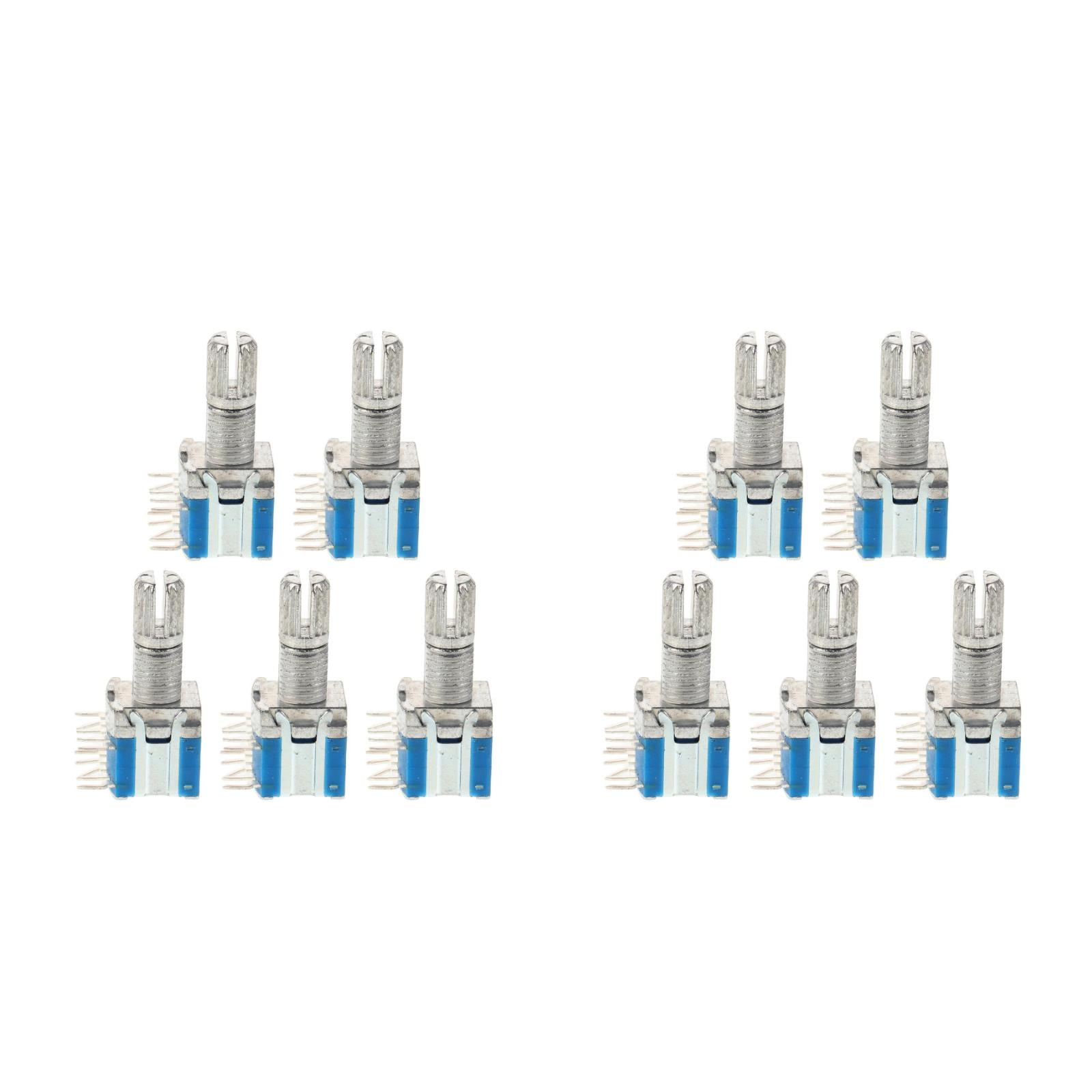 MLINS 10 pcs Rotary Encoder Compact Digital Encoder Switch With Metal ...