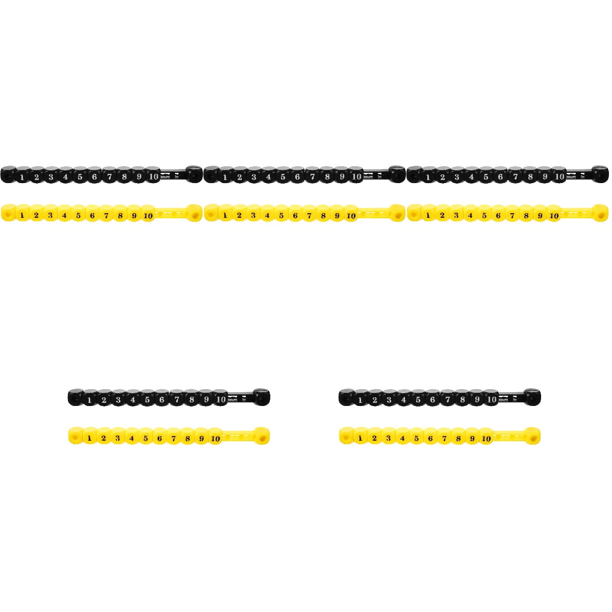 MLINS 10 pcs Table Soccer Score Keepers Multipurpose Scoring Counters ...