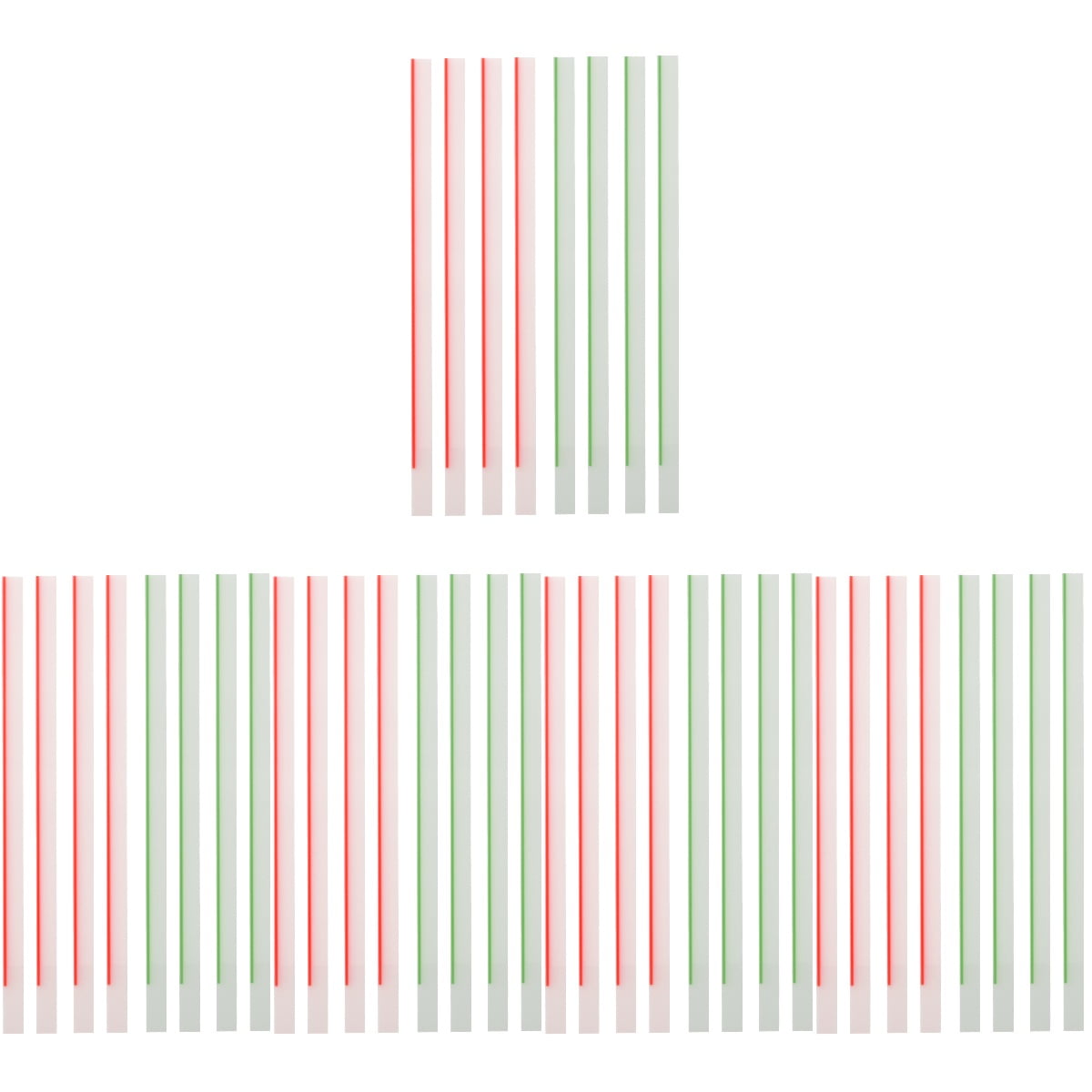 MLINS 10 sets of Notebook Tabs Highlighter Strips Tape Highlight Strips ...