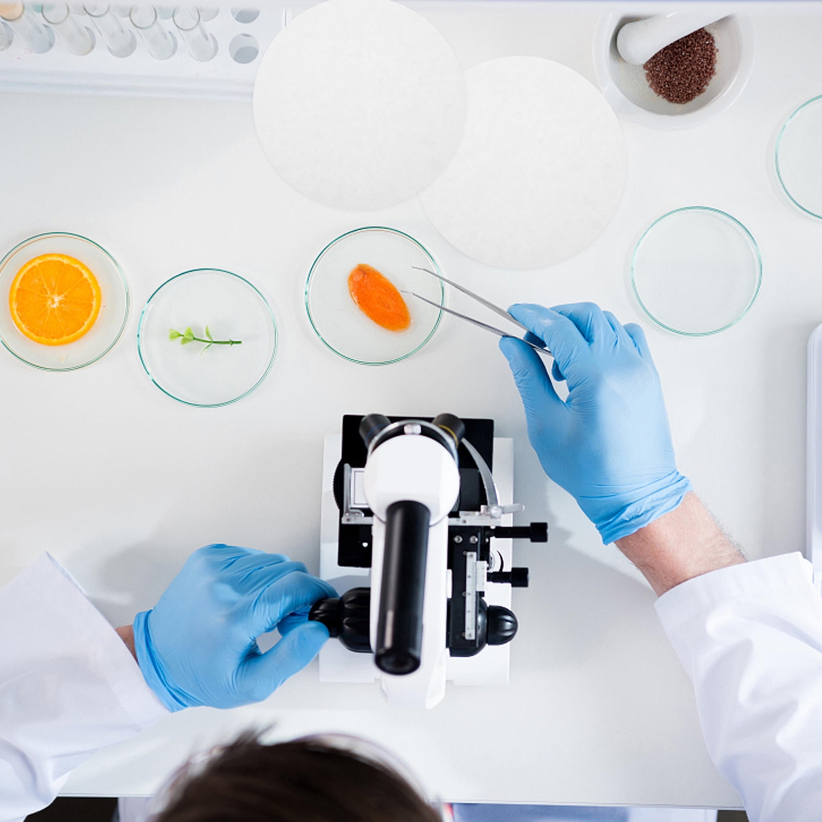 MLINS 100 PCS Filter Paper Chemistry Laboratory Qualitative Office ...