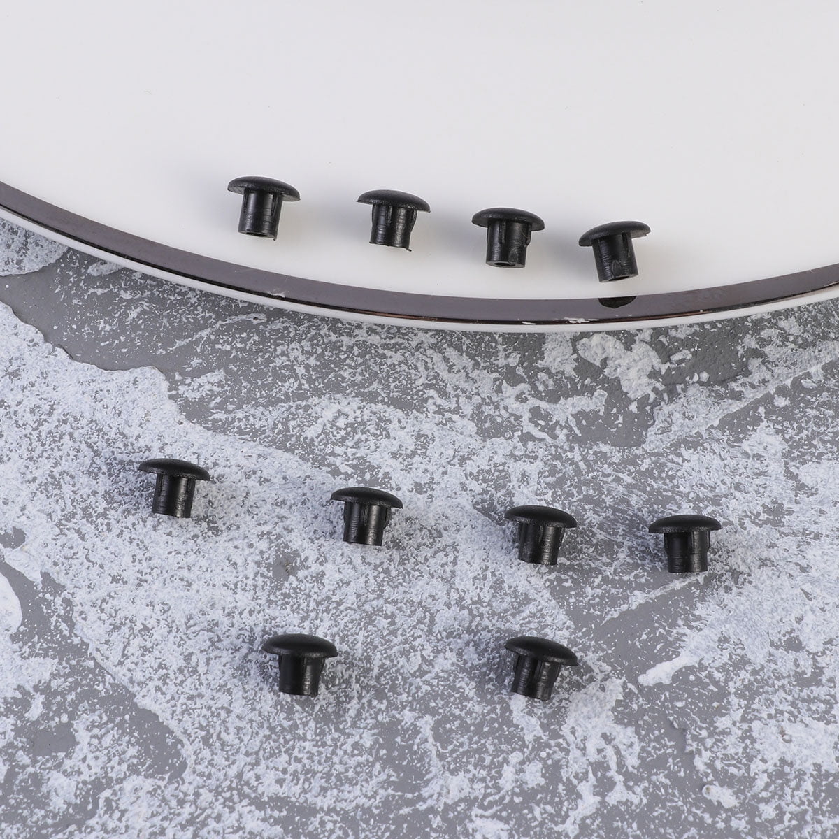 MLINS 100 PCS Screw Cover Decorative Cabinet Door Covers Hinge Plugs ...