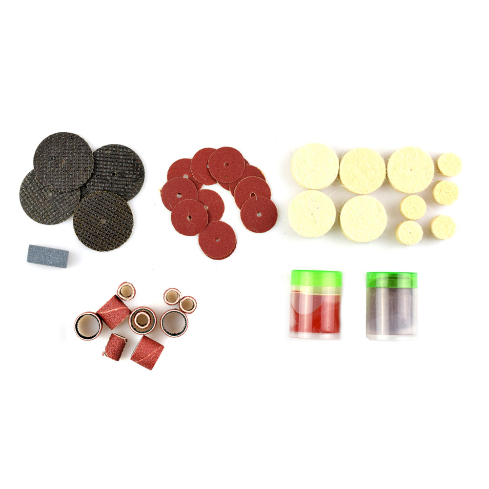 MLINS 100 PCS Wire Wheel Brush Set Polishing Wheels Abrasive Wheels ...