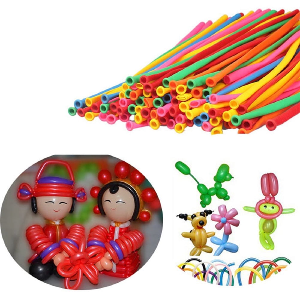 MLINS 100 Pcs Balloon Twisting Techniques Balloon Twisting Instructions ...