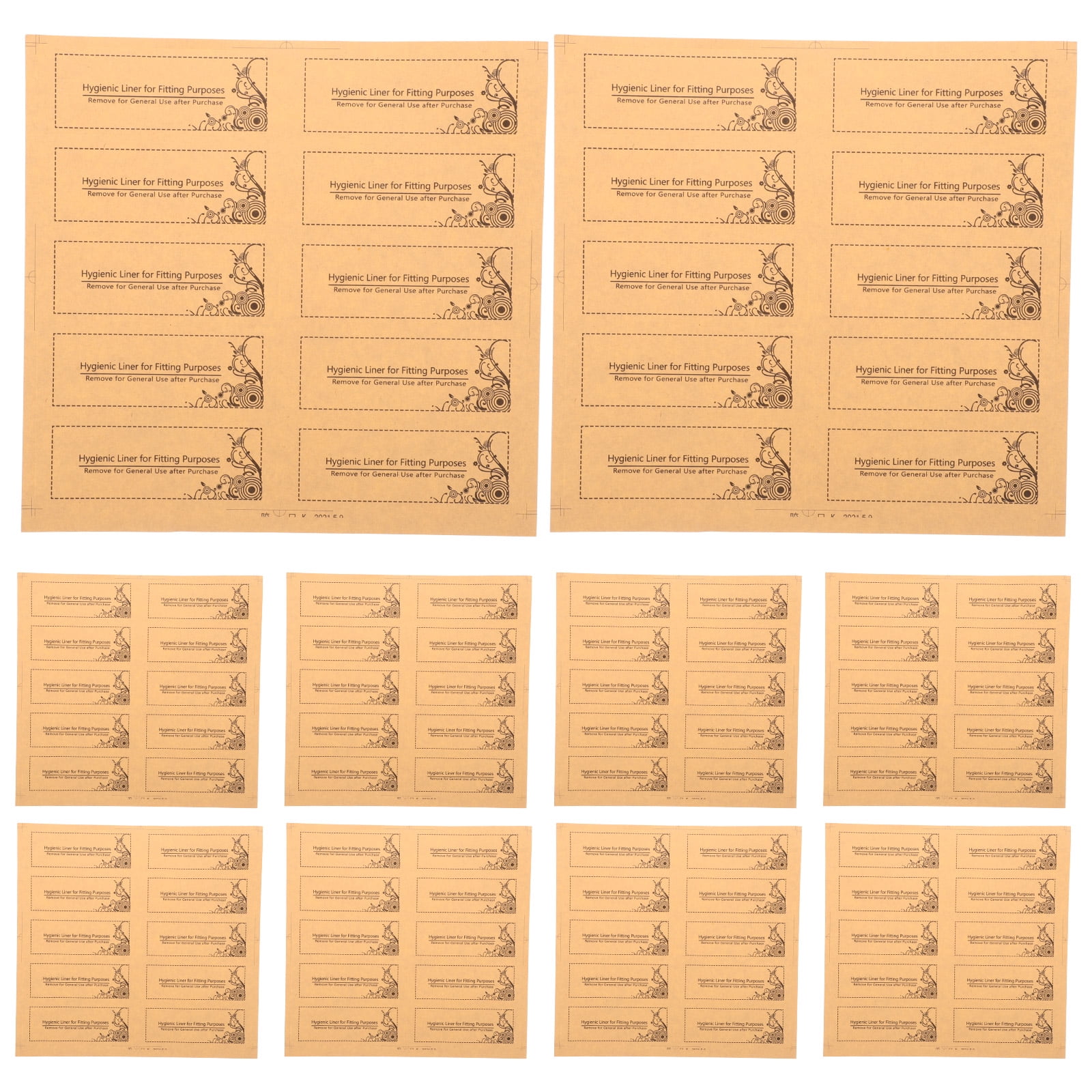 MLINS 100 Pcs Bikinis Bikini Stickers Miss 11.30X4.30X0.10CM - Walmart.com