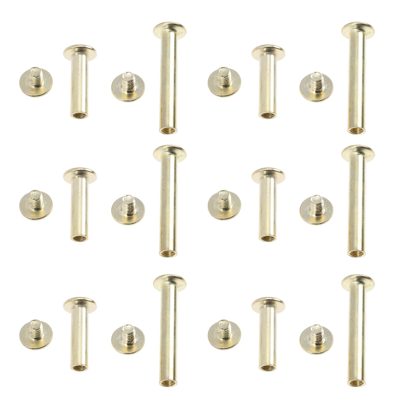 MLINS 100 Pcs Binding Screws for Scrapbooking Post Bolt Posts ...