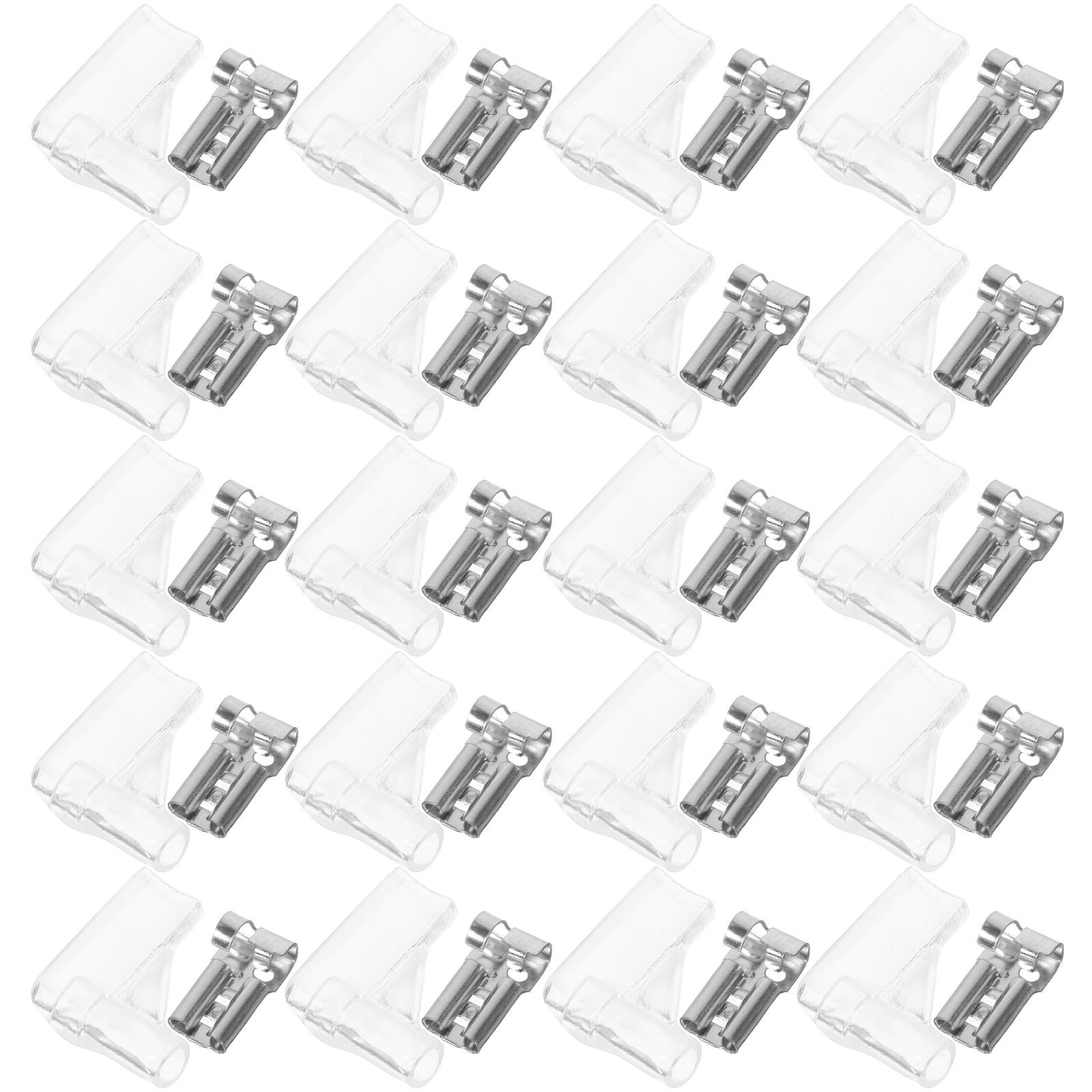 MLINS 100 Pcs Chicken Foot Crimp Terminals Quick Disconnect Wire ...