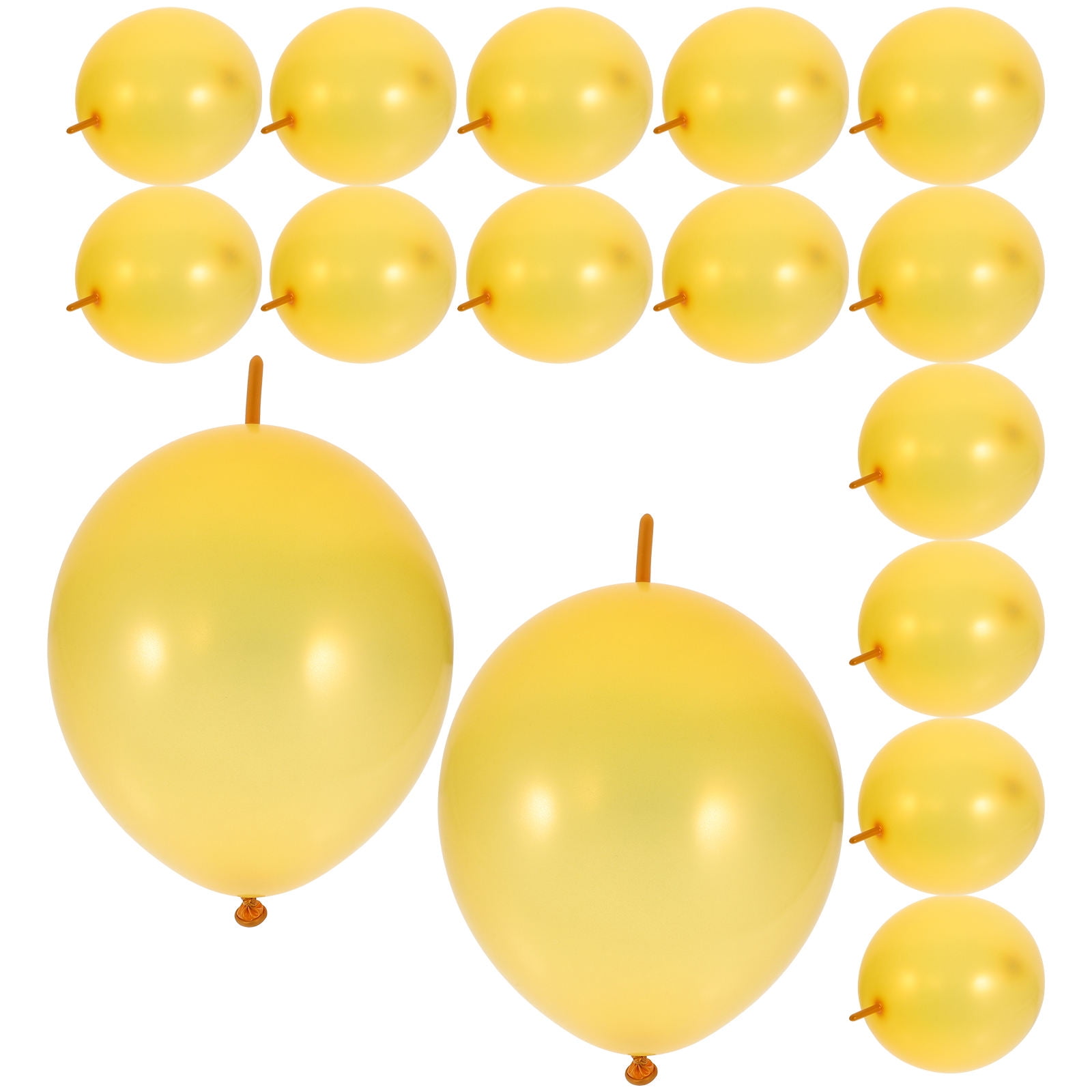 MLINS 100 Pcs Photo Prop Link Tail Balloons Pastel Birthday Decorations ...