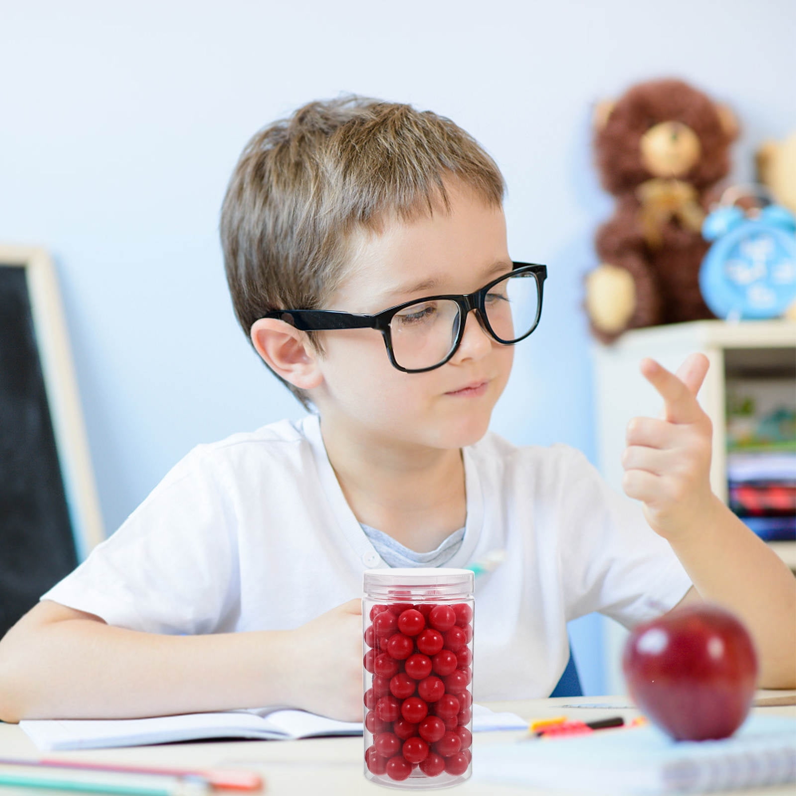 MLINS 100 Pcs Probability Learning Counting Balls Primary School ...