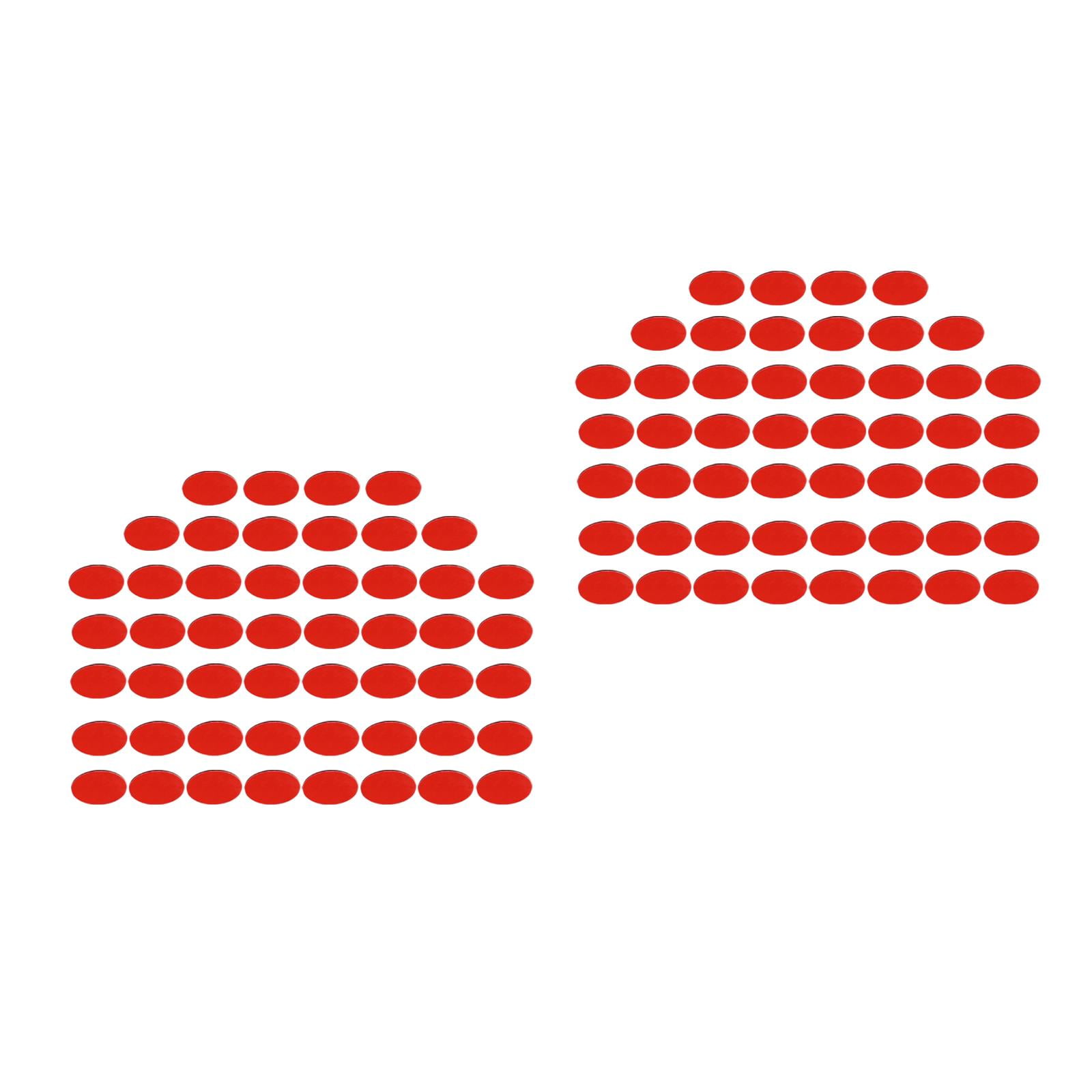 MLINS 100 Pcs Round Tapes Car Ornament Mounting Tapes Double Sided ...