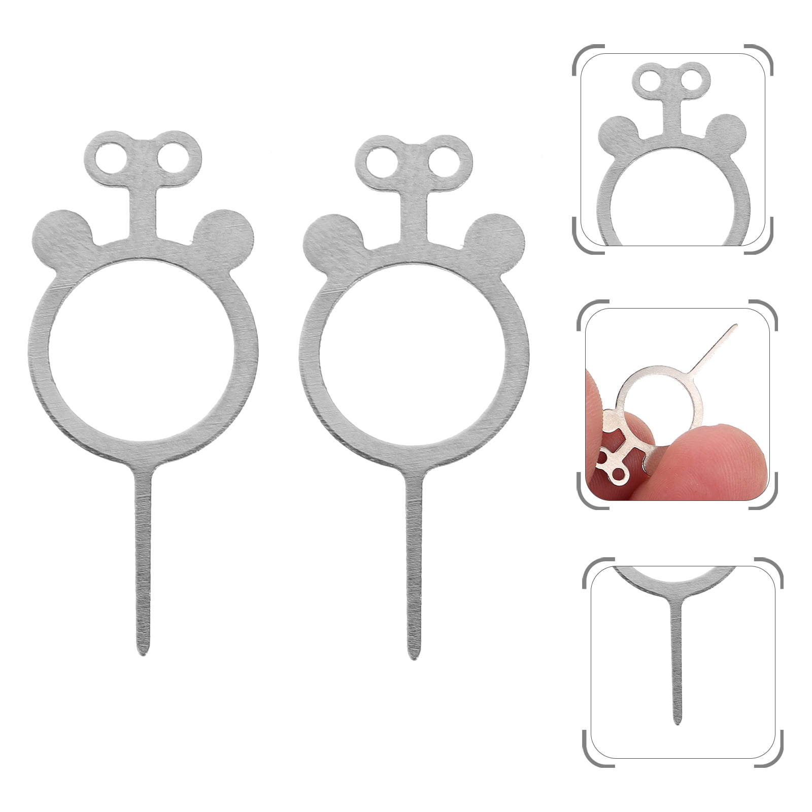 MLINS 100 Pcs SIM Tray Extraction Remover for Phone Card Reader ...