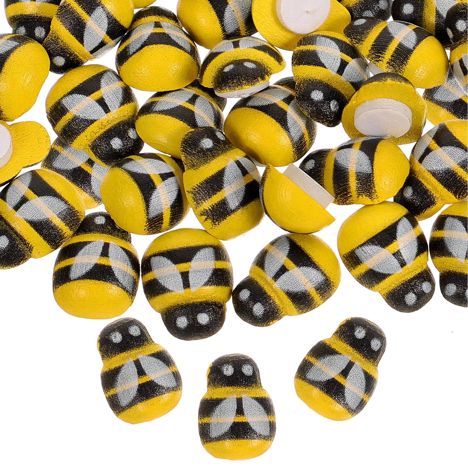 MLINS 100 Pcs Simulation Ladybug Landscaping Ornament Miniatures ...