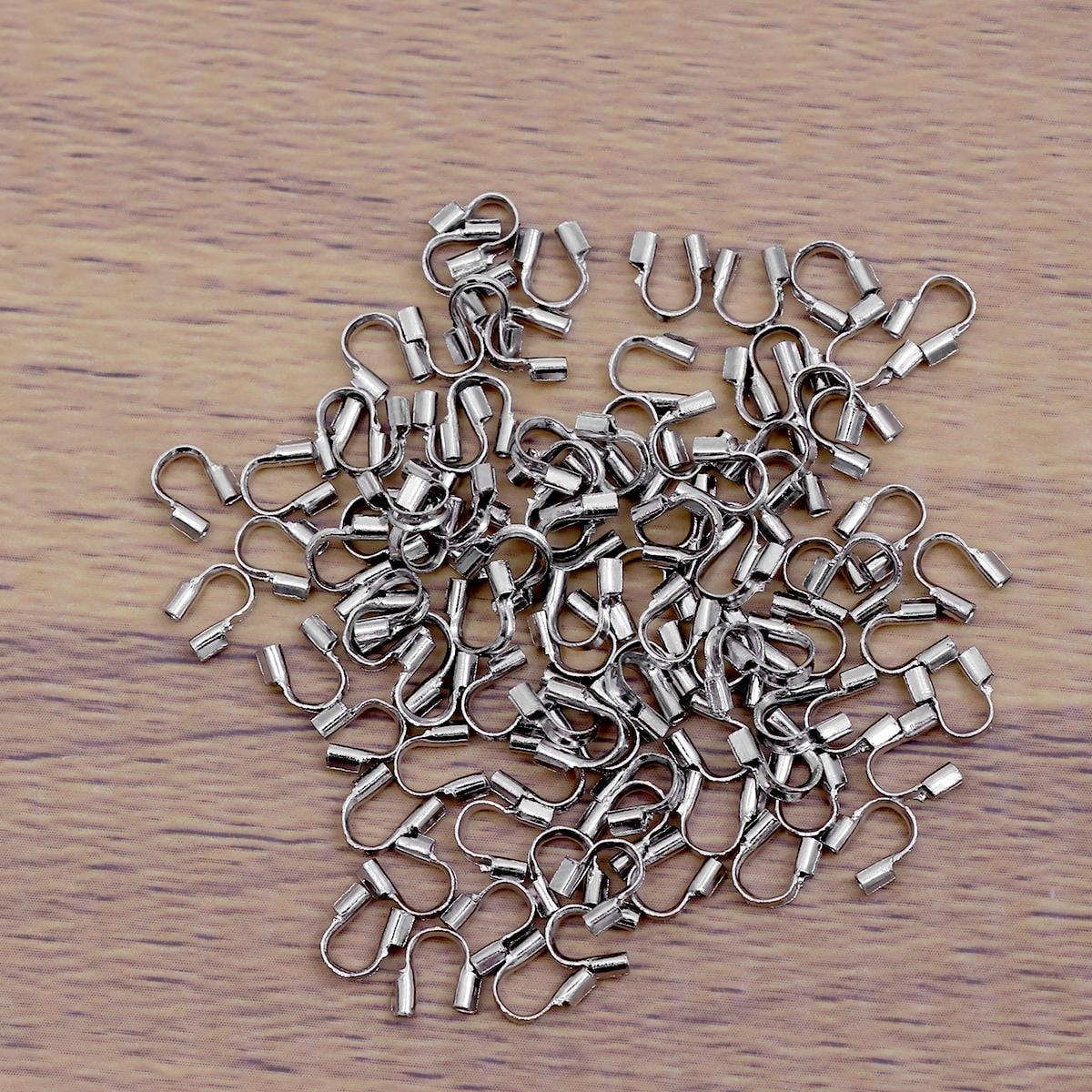 MLINS 100 Pcs U Shaped Wire Copper Wire Guards Cable Protectors DIY ...