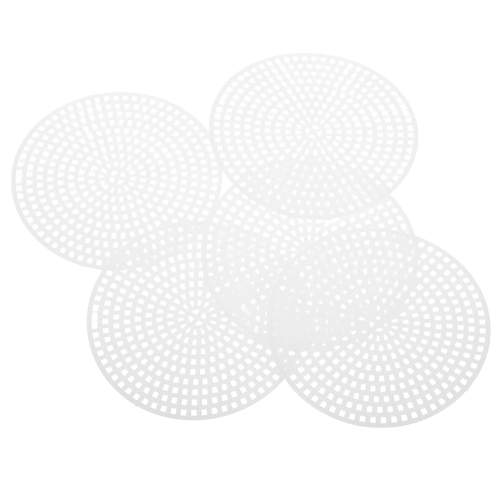MLINS 100 Pcs Woven Plastic Mesh Sheet Student 7.62X7.62X0.20CM ...