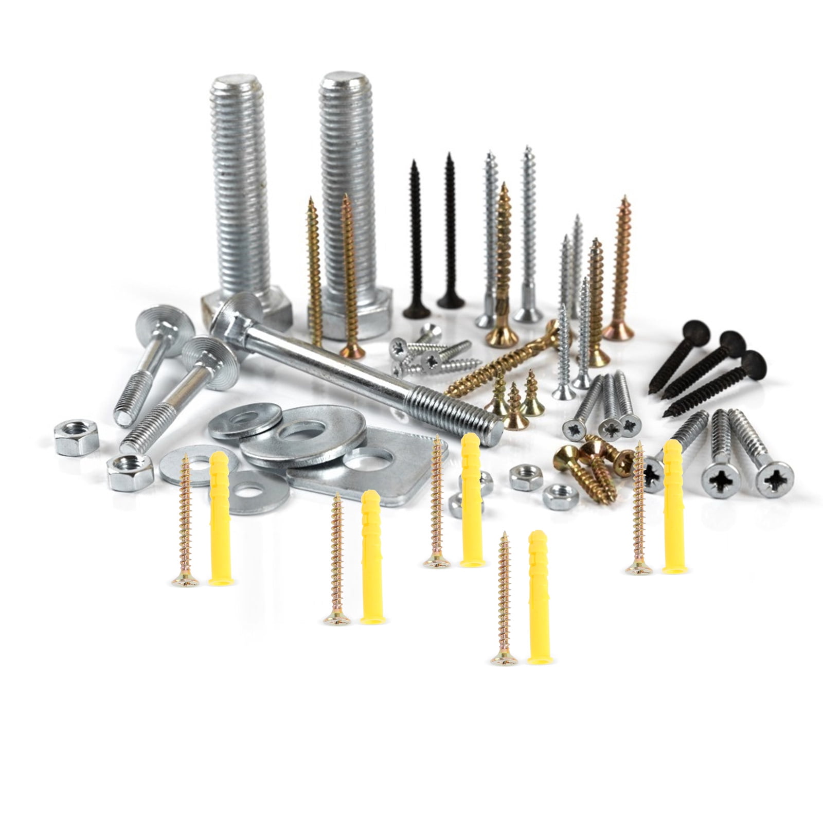 DINHEAROM Concrete Fixing Wall Expansion Anchor Assisted Pegs Fastener ...