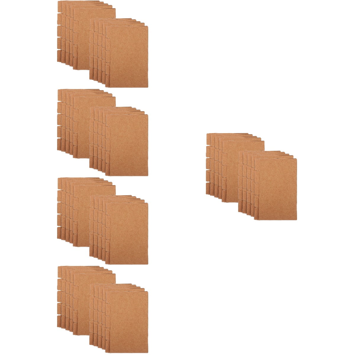 MLINS 100 Sets of Paper Binder Dividers Convenient Index Dividers ...