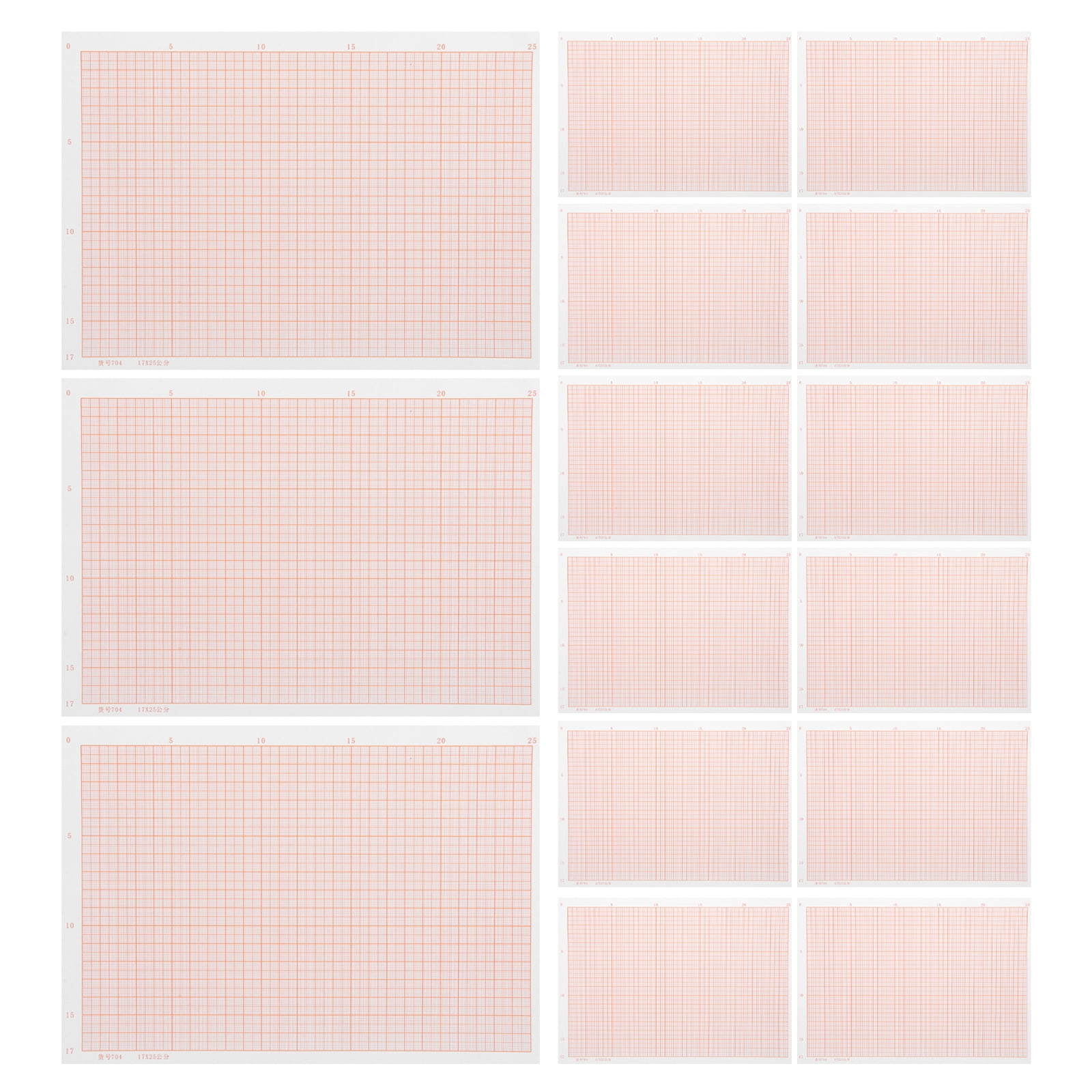 MLINS 100 Sheets Coordinate Paper for Painting Graph Student - Walmart.com