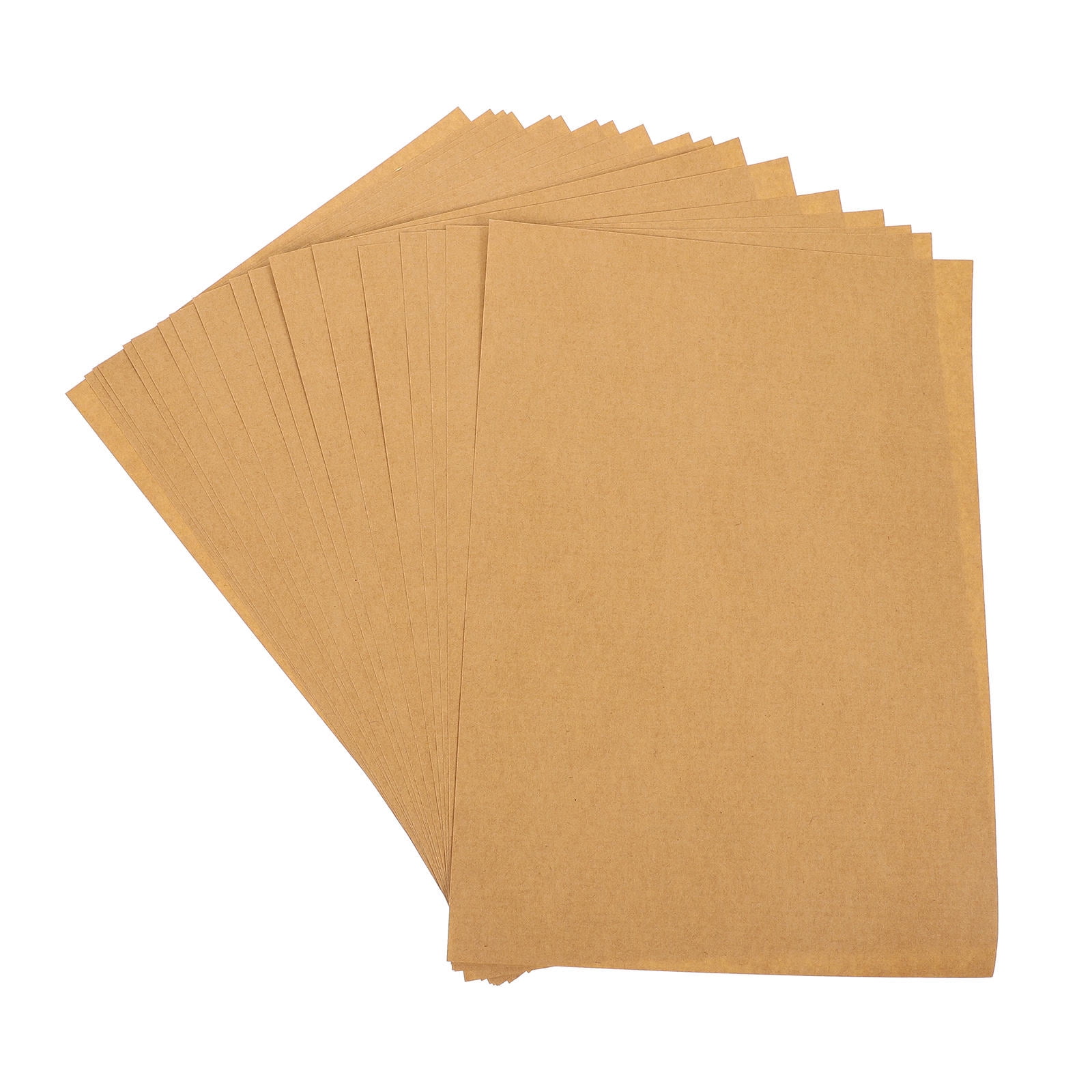 MLINS 100 Sheets Kraft Paper Sticker Printer Kraft Paper Adhesive Kraft ...