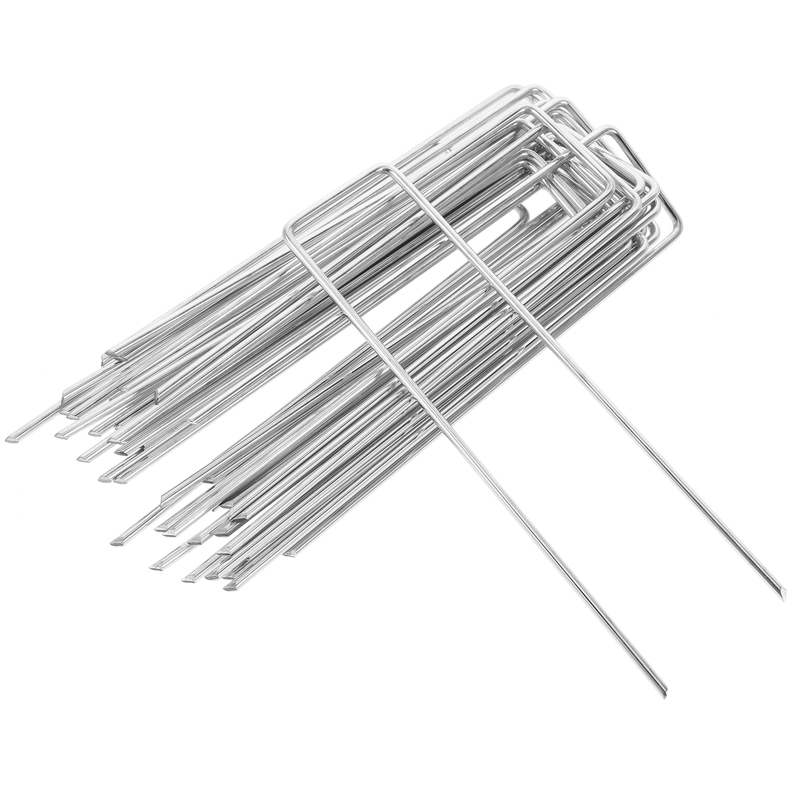 MLINS 100 pcs 6 inch 11 Gauge Anti-Rust Heavy Duty Galvanized ...
