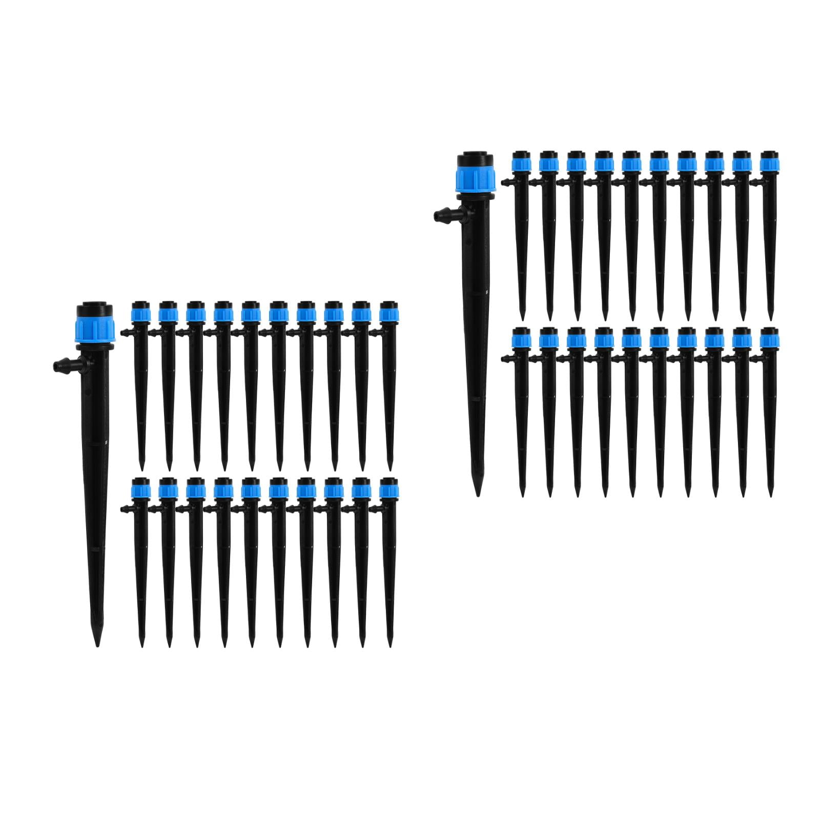 MLINS 100 pcs Drip Irrigation System Parts Drip System Emitters Plastic ...