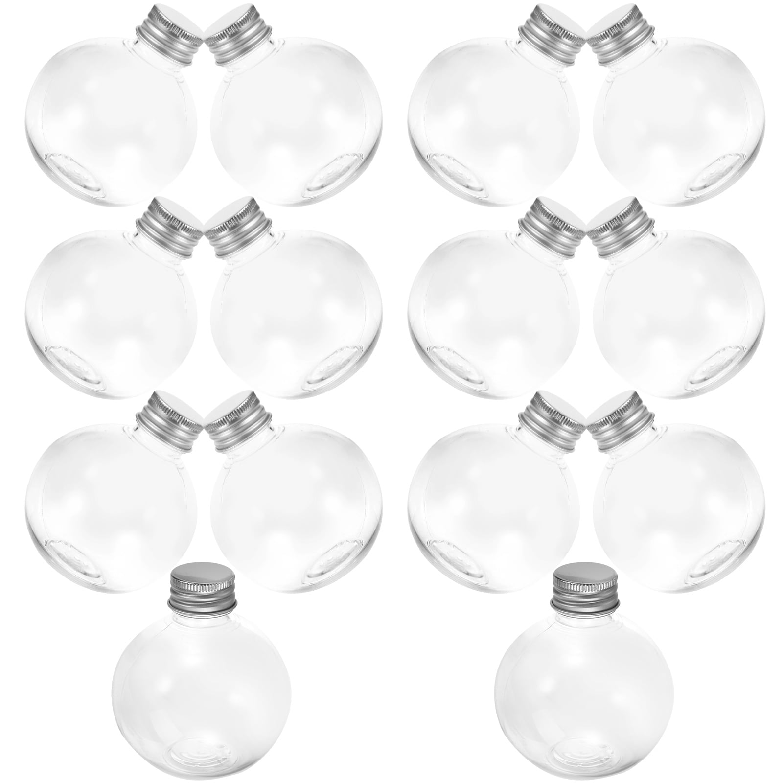 MLINS 100 pcs Light Bulb Candy Containers Fillable Candy Jars Favor ...