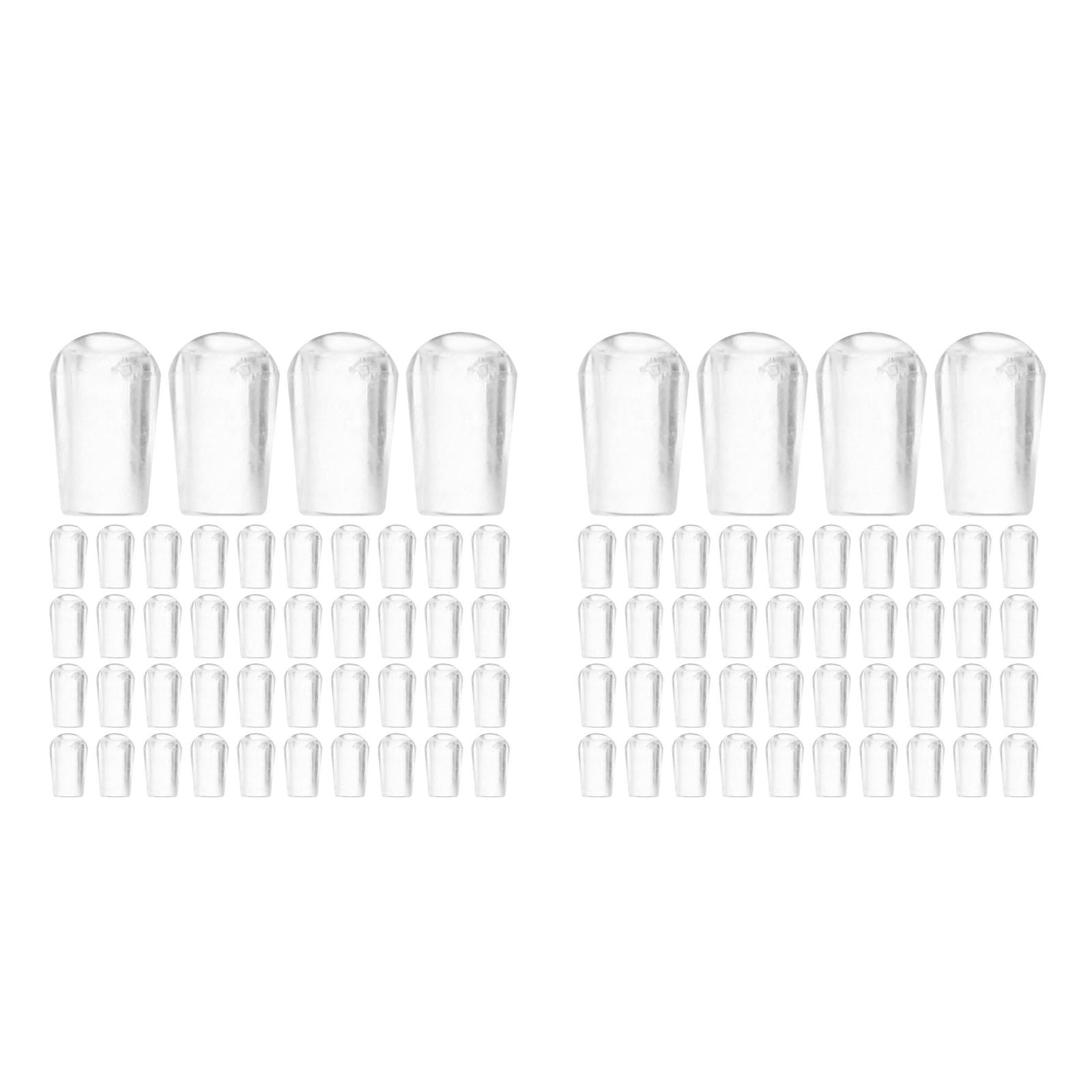 MLINS 100 pcs PVC Covers for Metal Tubing Wire Rack Rubber Tips PVC ...