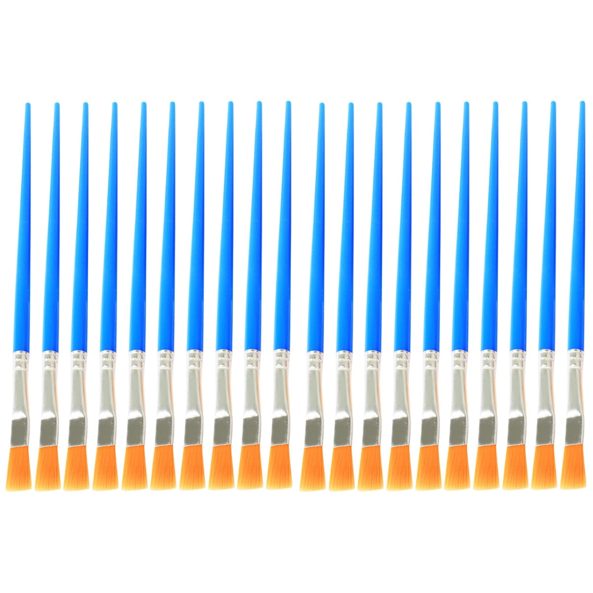 MLINS 100 pcs Paint Brush Set Nylon Hair Art Painting Tool Set for ...