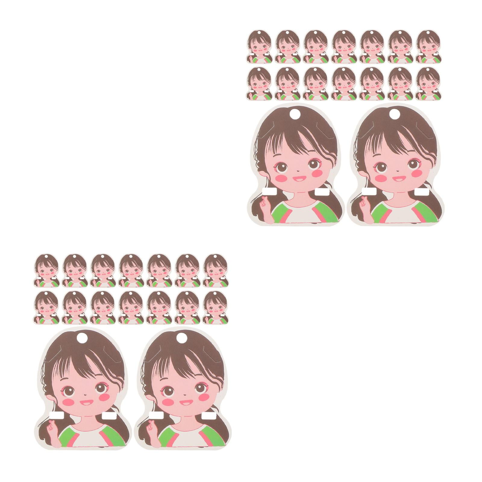 MLINS 100 pcs Paper Display Cards for Headbands Hair Bow Display Cards ...