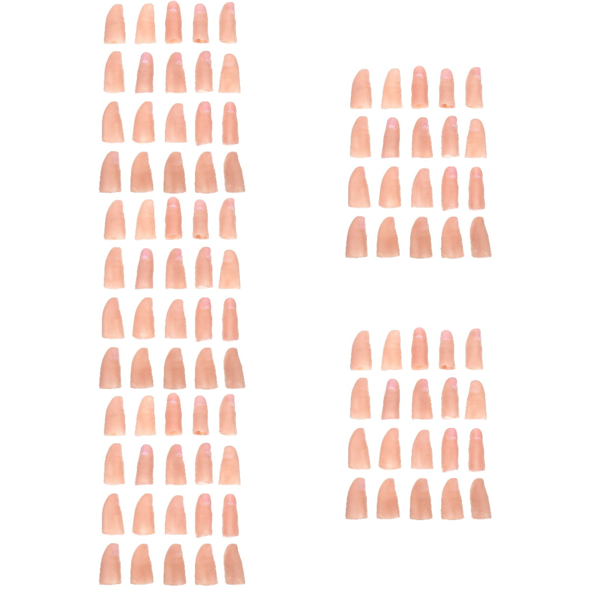 MLINS 100 pcs Performance Fake Finger Cot Props Conjure Tools Fake ...