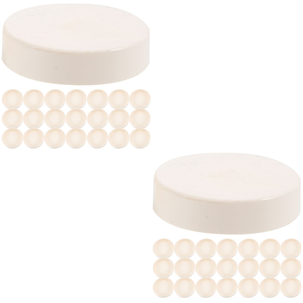 MLINS 100 pcs Pvc Fitting Saver Round Tubing Connector Plastic Water ...