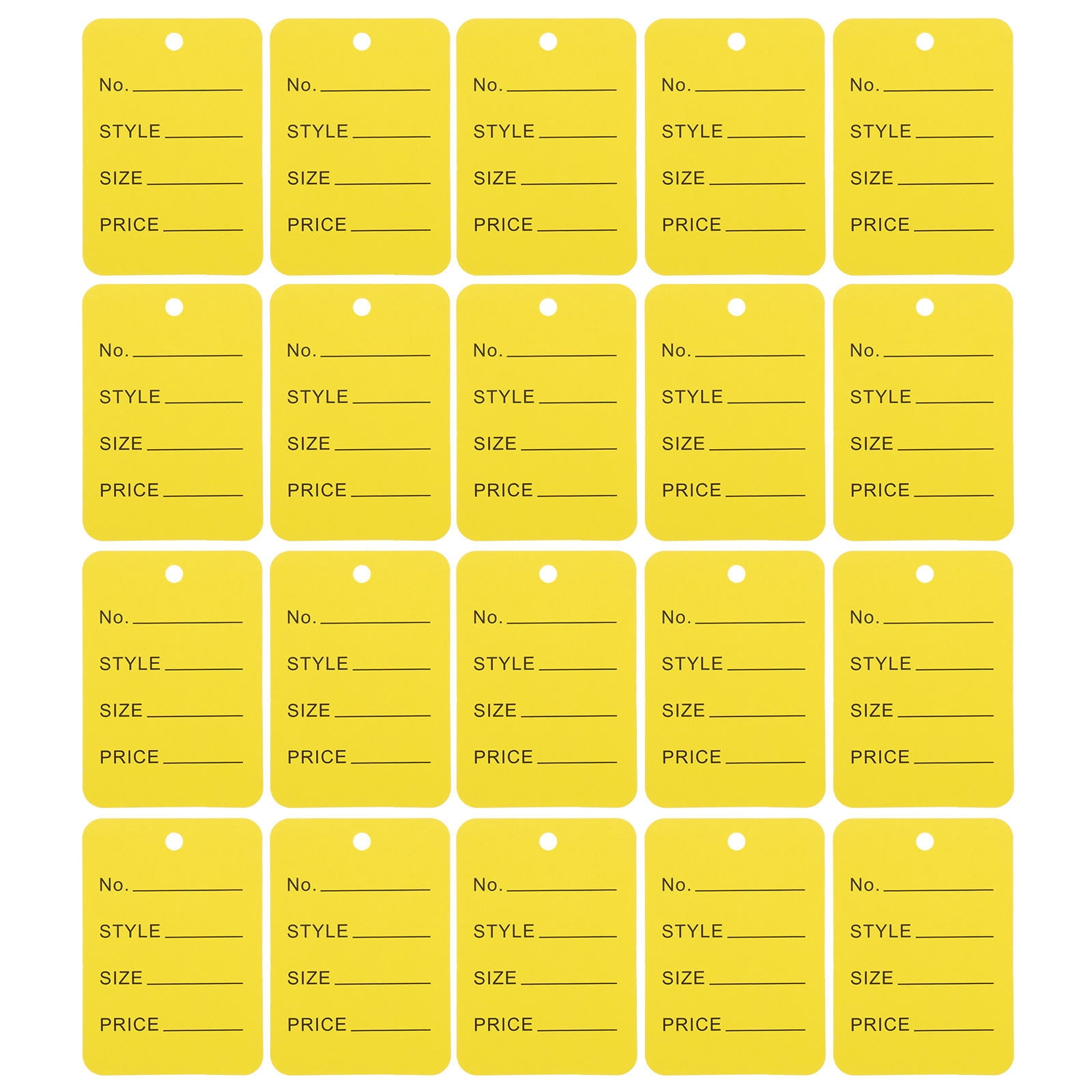 MLINS 1000 Pcs Clothing Tags Price Small Label Product Names - Walmart.com