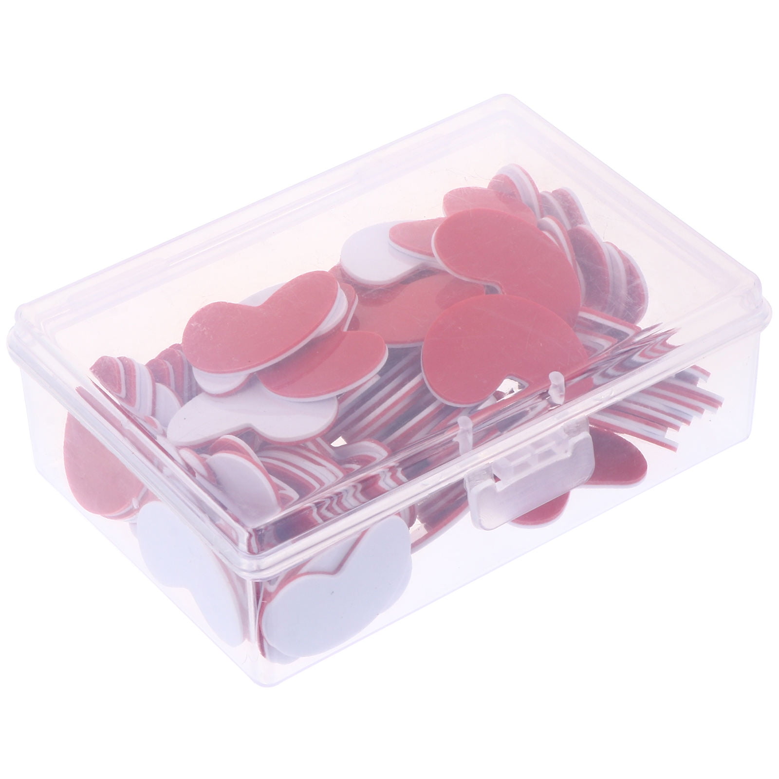 MLINS 100Pcs Twocolor Counting Chips Heart Shaped Bingo Chips Math ...