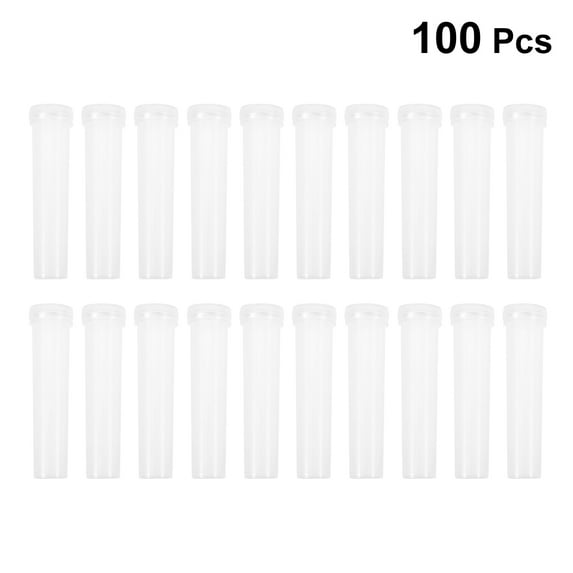 MLINS 100Pcs White Floral Water Tubes for Single Stem Flower Tube 2.8X0 ...