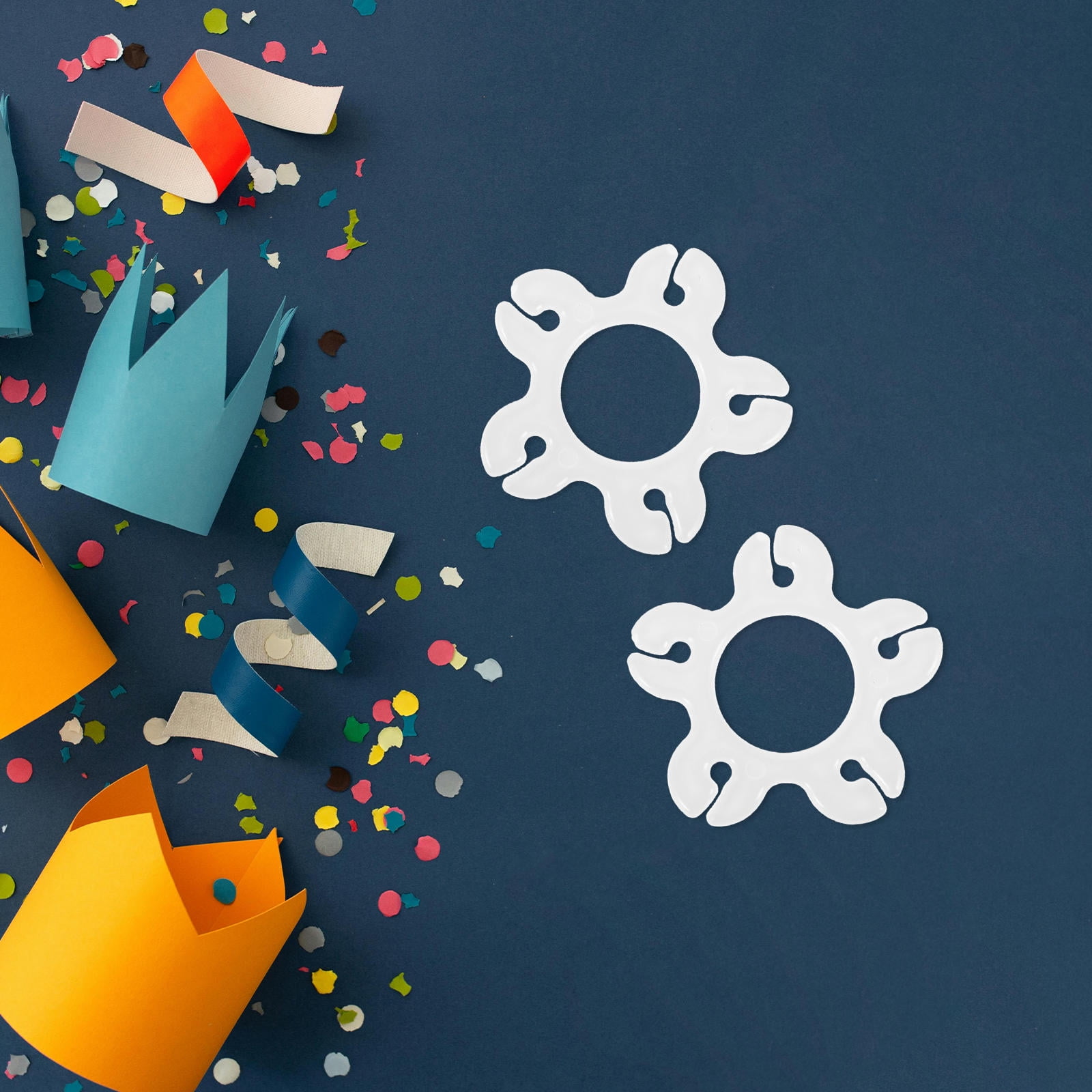 MLINS 100pcs Balloon Connectors Clip Balloon Clips Arch Ring Buckle ...