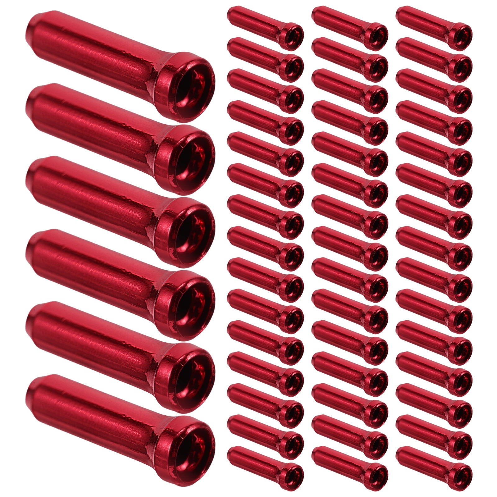 MLINS 100pcs Bike Cable End Caps Replacement Bicycle Brake Cable Caps ...