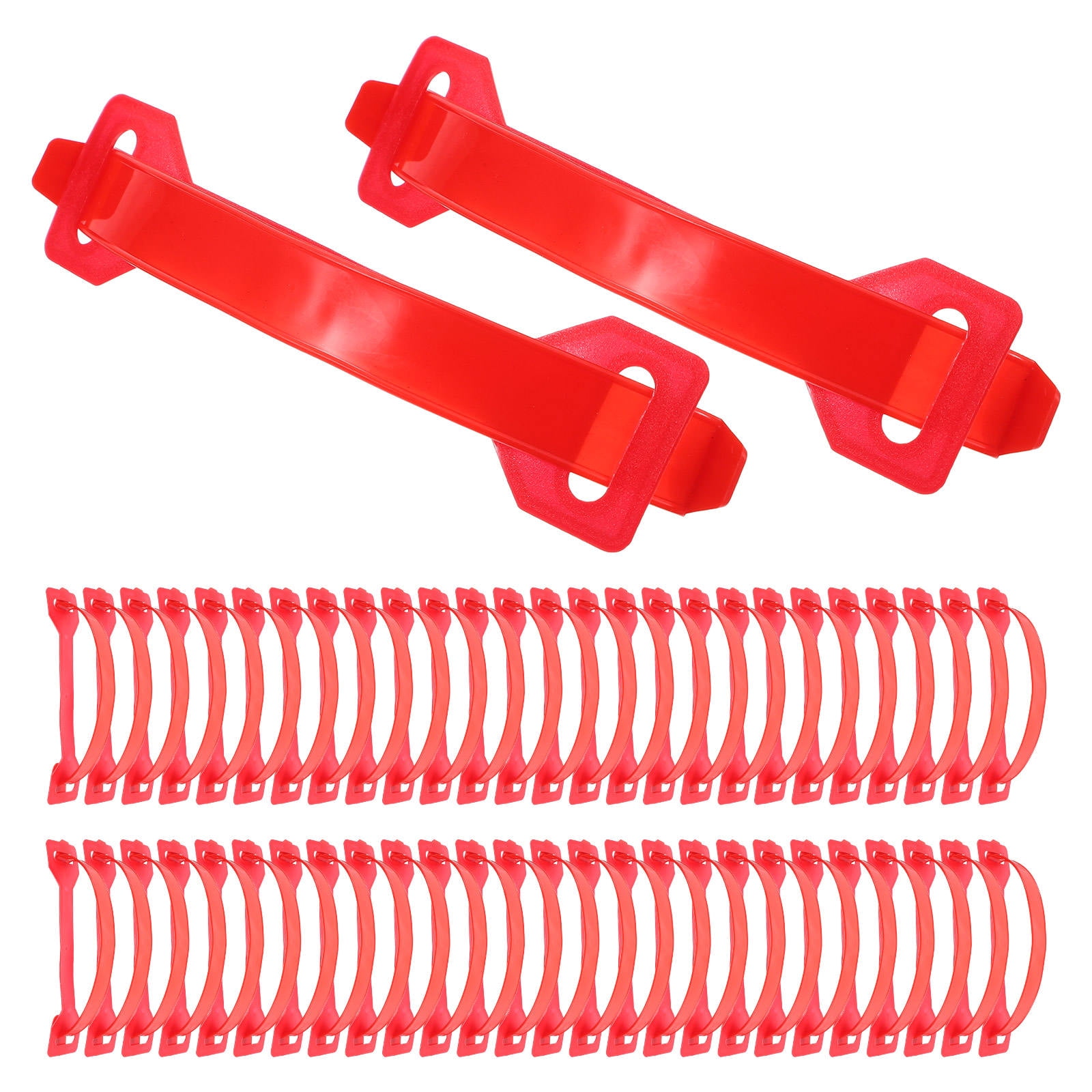 MLINS 100pcs Box Straps Cardboard Boxes Securing Handles for Milk ...