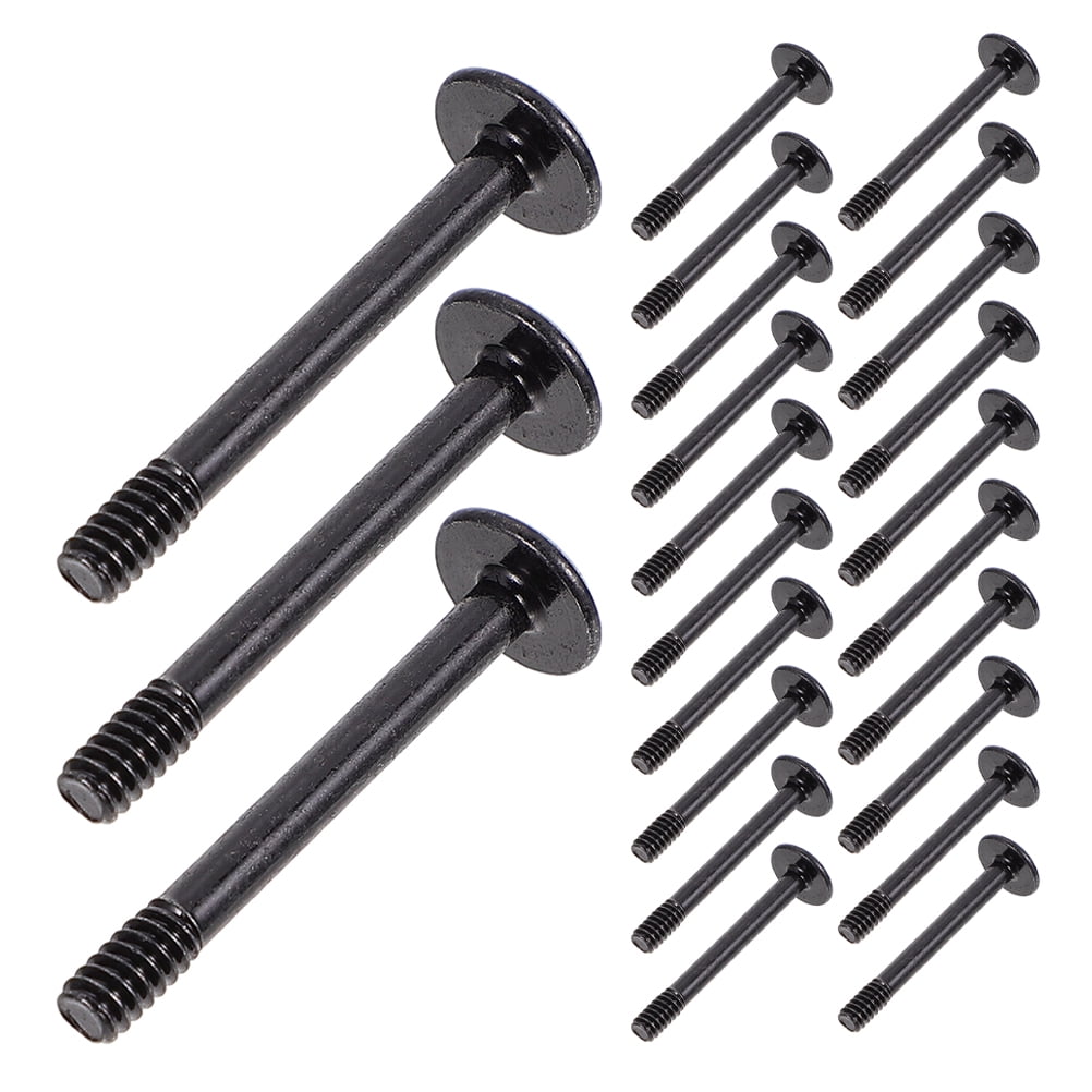 MLINS 100pcs Computer Fan Mount Screws Long Fan Screws For Radiator ...