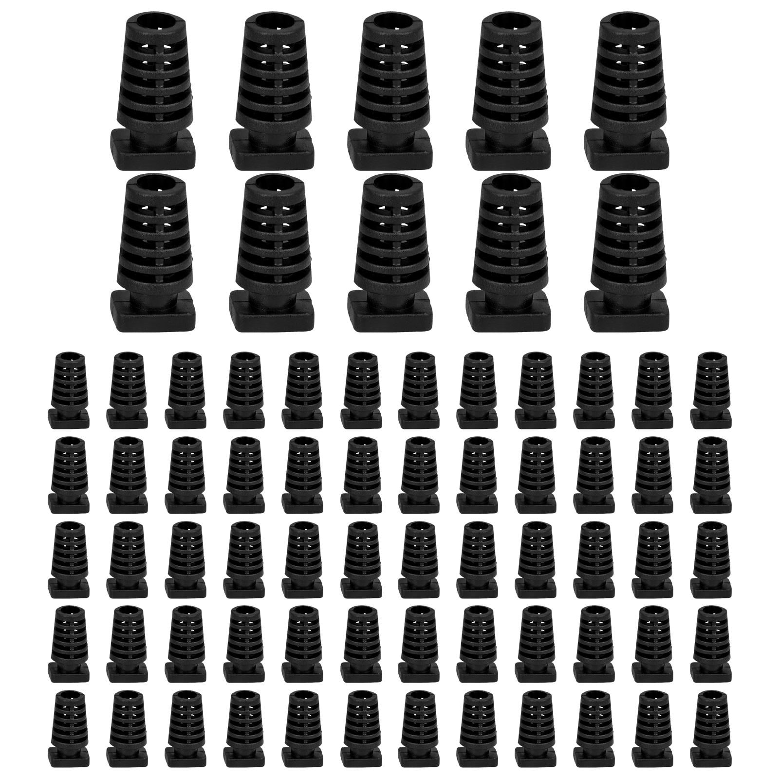 MLINS 100pcs Cord Connector Strain Relief Spiral Glands Cable Glands ...