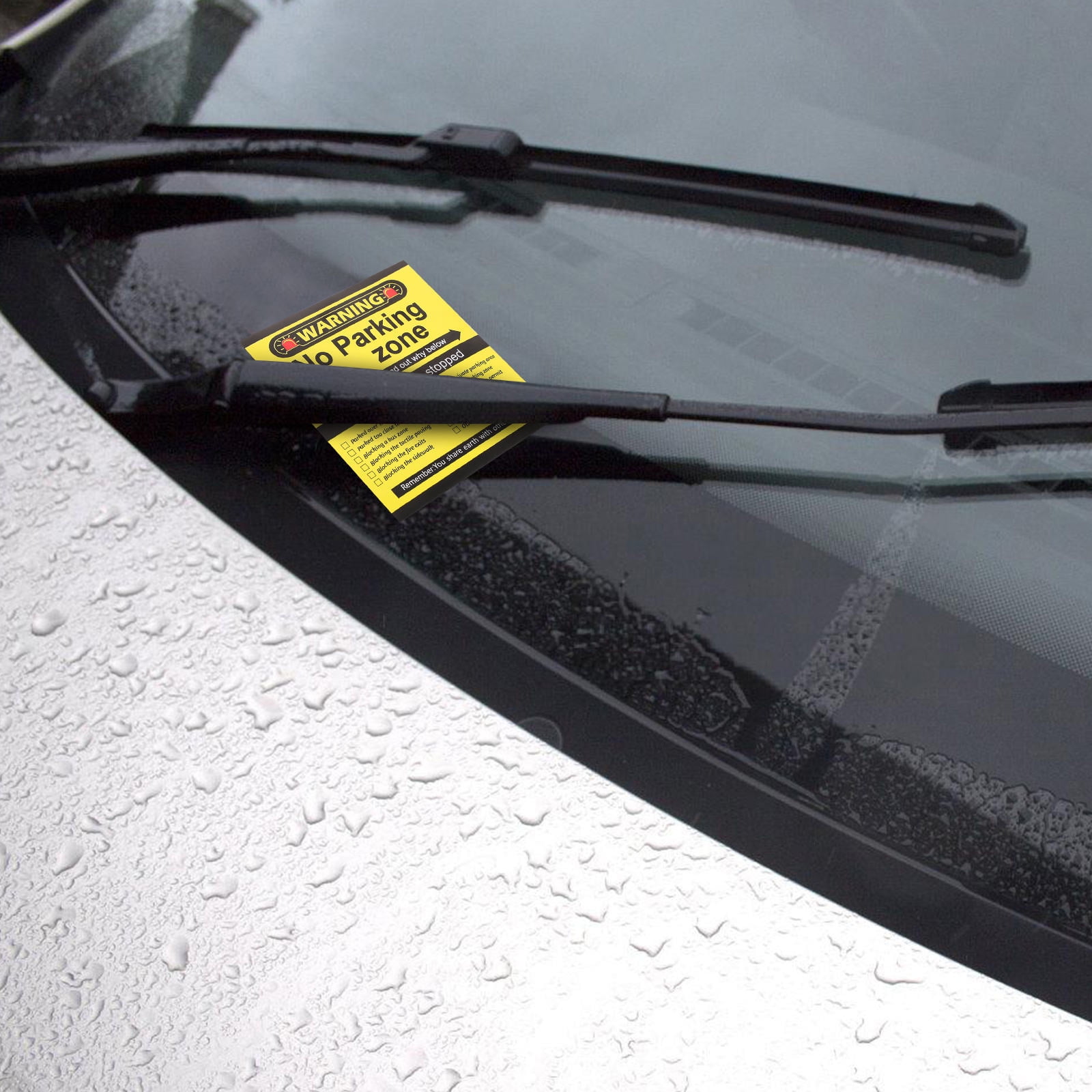 MLINS 100pcs Funny Parking Violation Cards for Cars Humorous Warning ...