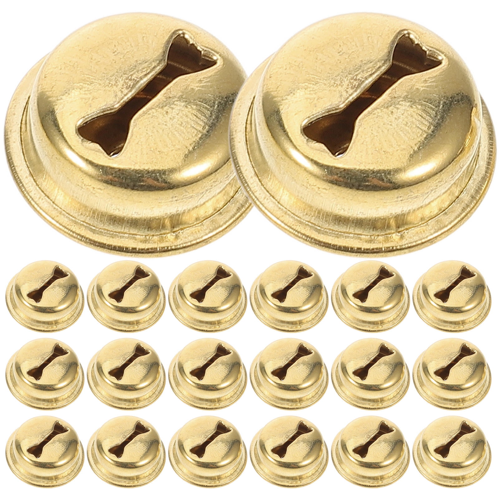 MLINS 100pcs Handicraft Project Bells Multi-use Making Bells Portable ...