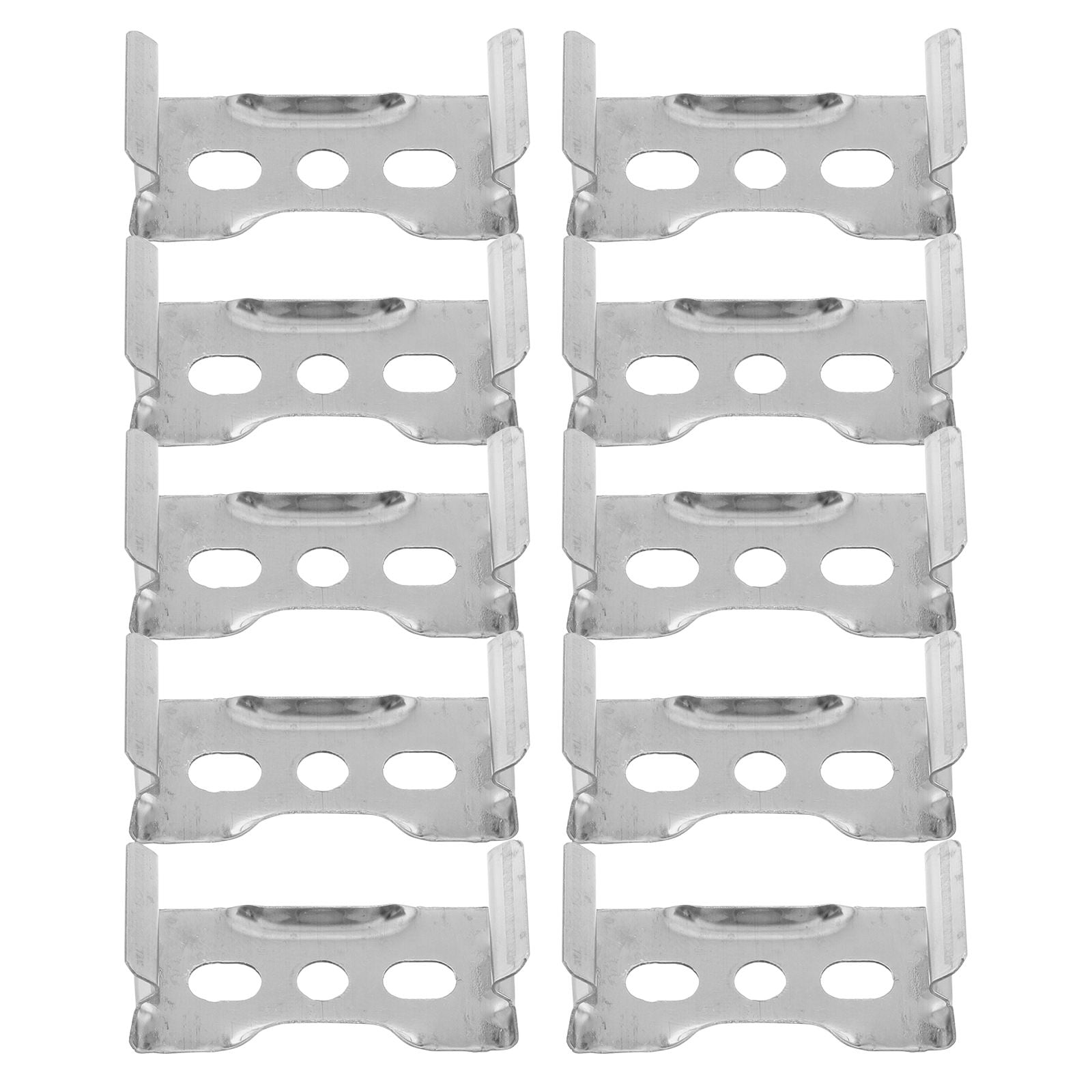 MLINS 100pcs Light Tube Clips T8 Manganese Steel Recessed Light Clips ...