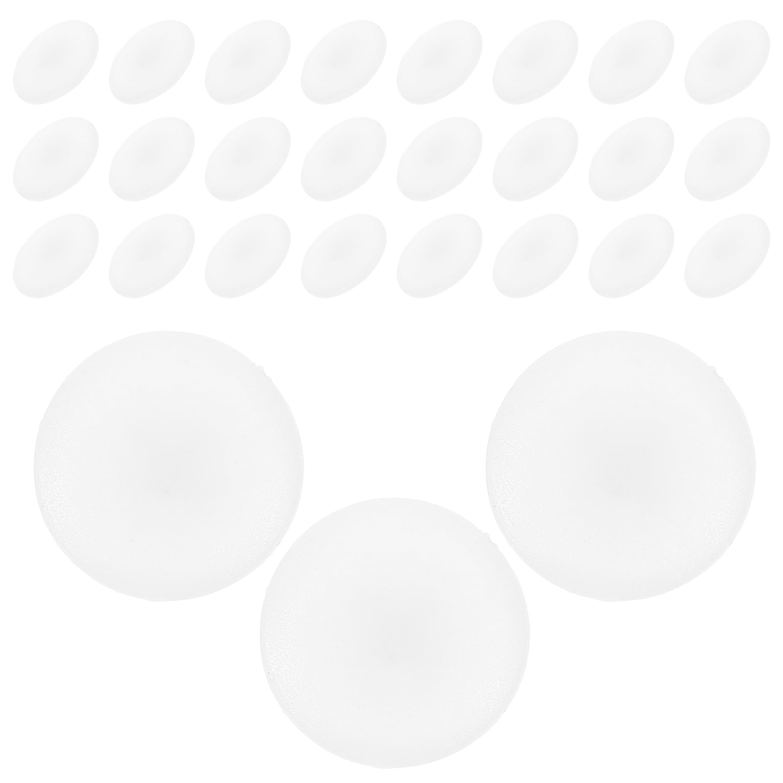 MLINS 100pcs Plastic Screw Cap Covers Screw Covers Caps Screw Caps ...